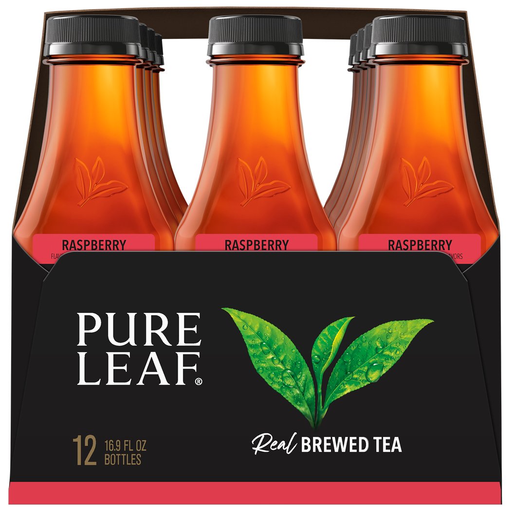 Pure Leaf Raspberry Tea 16.9 oz Bottles - Shop Tea at H-E-B