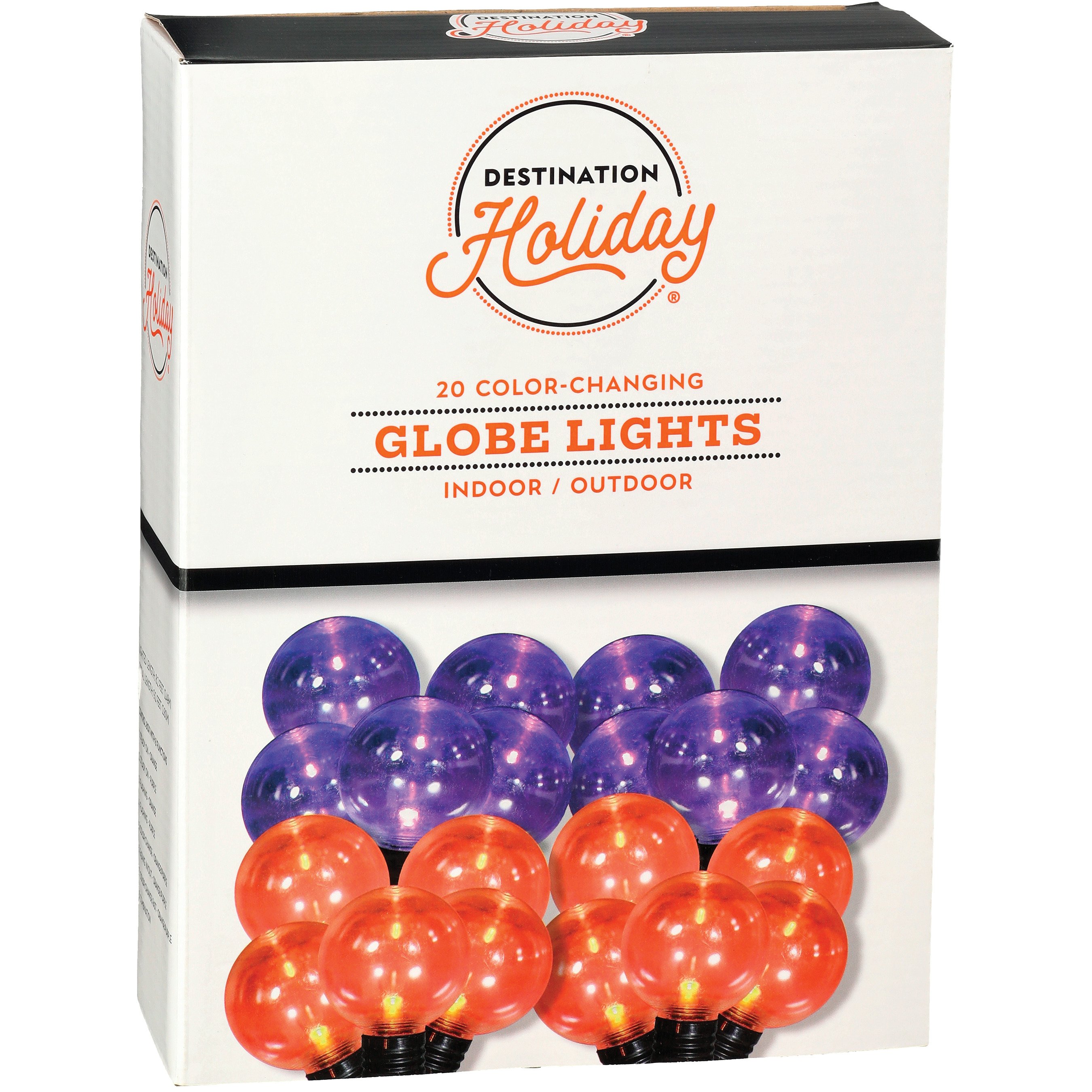 Destination Holiday Color Changing Halloween Globe Light Bulbs - Shop ...