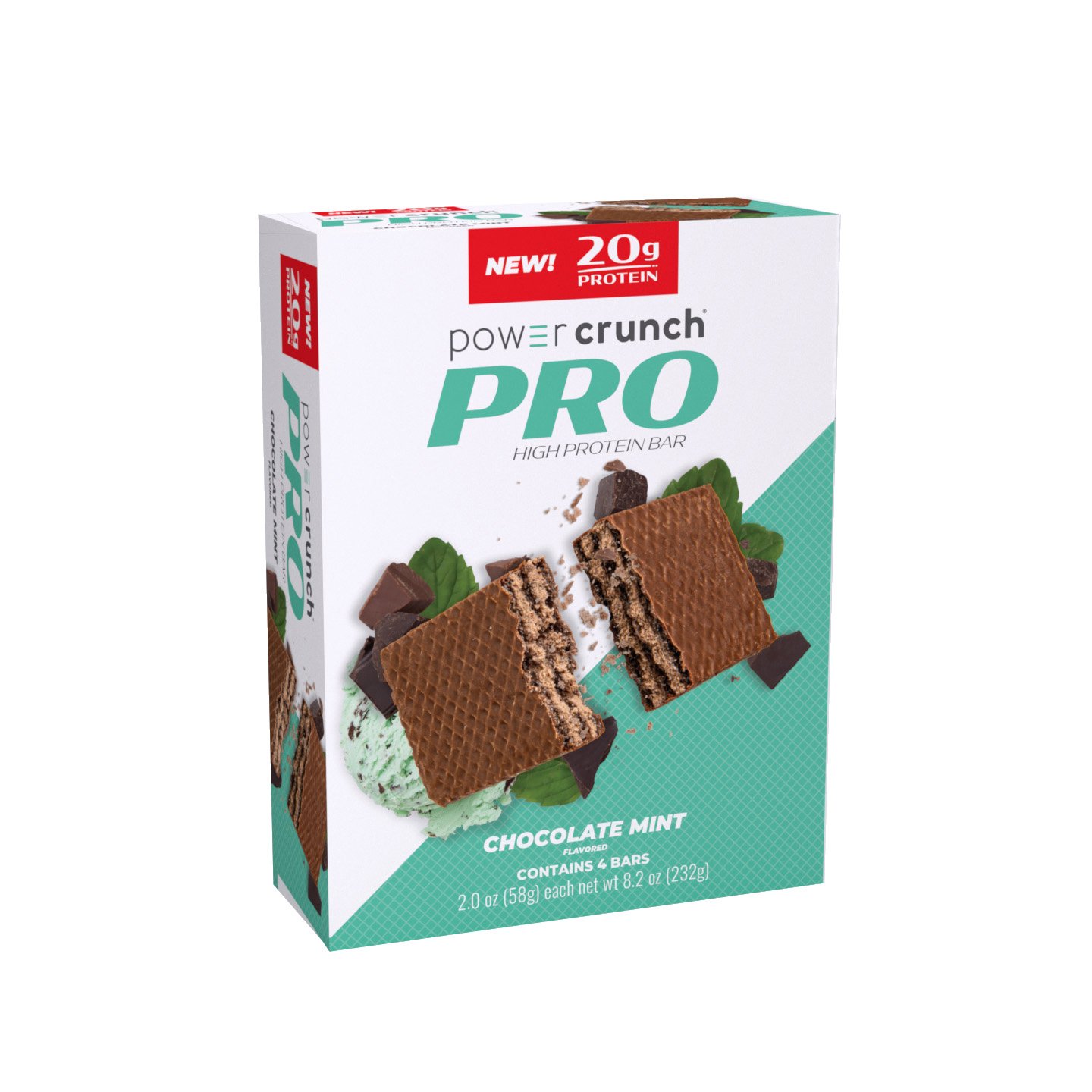 Power Crunch Pro Chocolate Mint High Protein Bars | Fig App