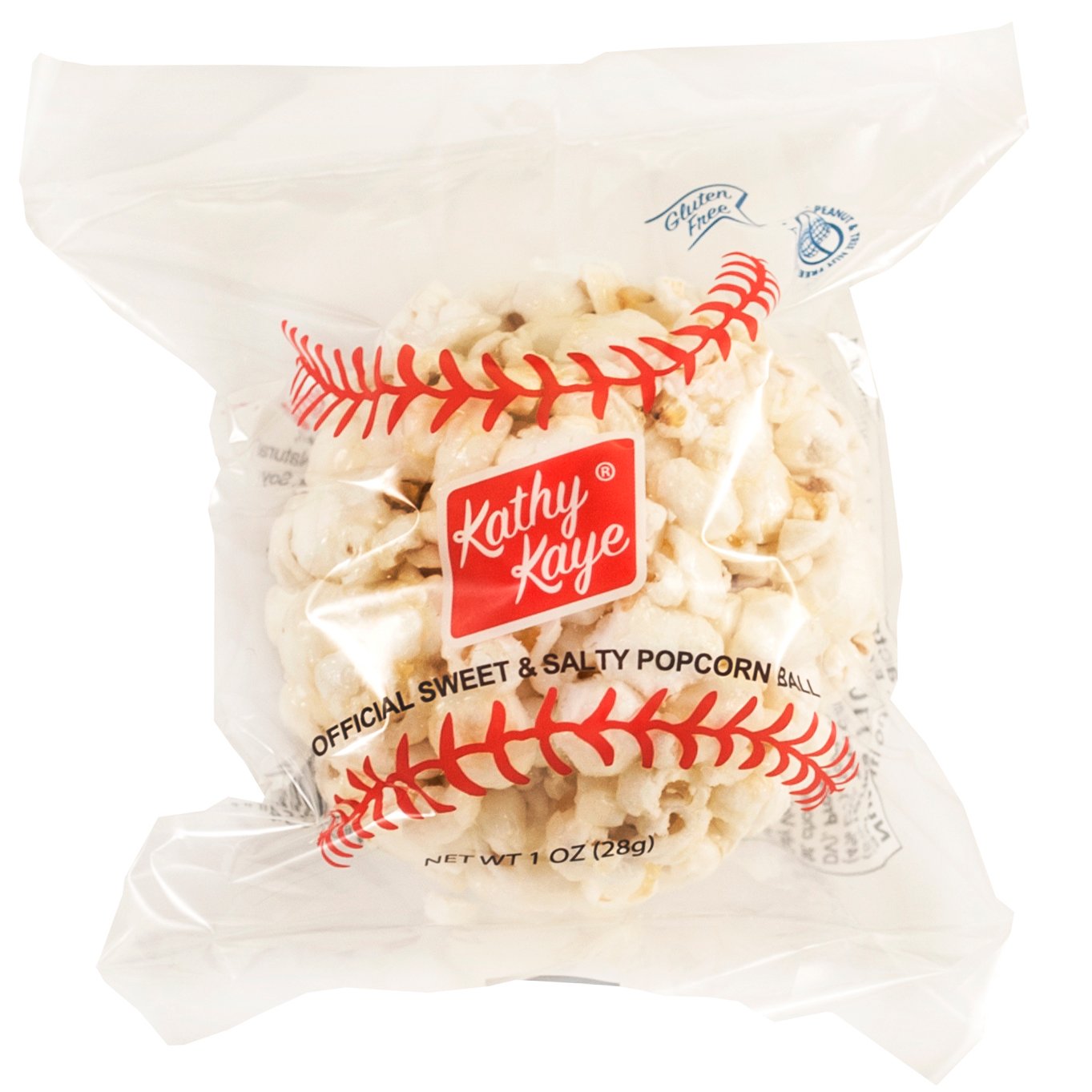 Kathy Kaye Sweet & Salty Baseball Popcorn Ball - Shop Popcorn at H-E-B