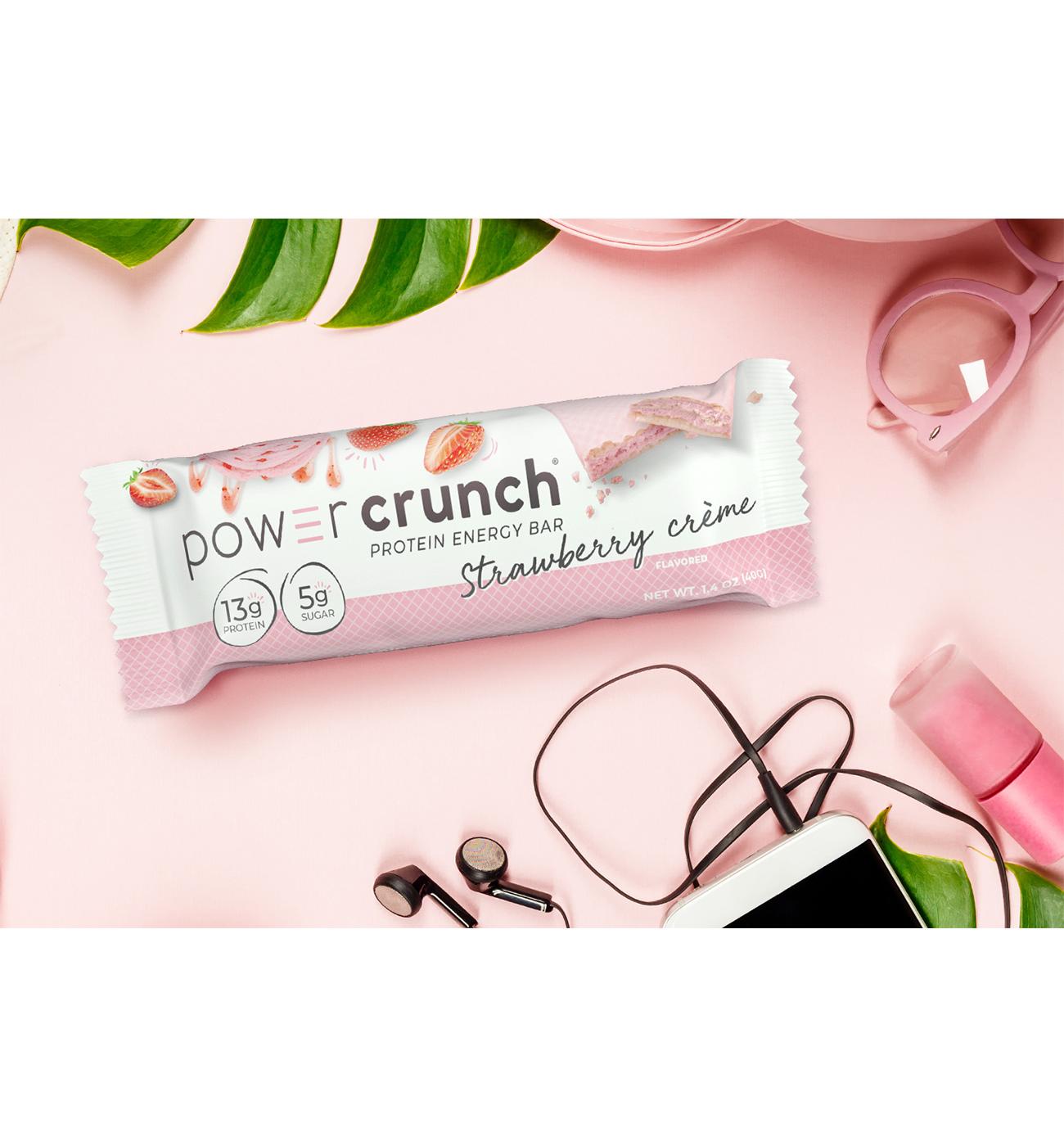 Power Crunch 13g Protein Energy Bar - Strawberry Crème - Shop Granola ...