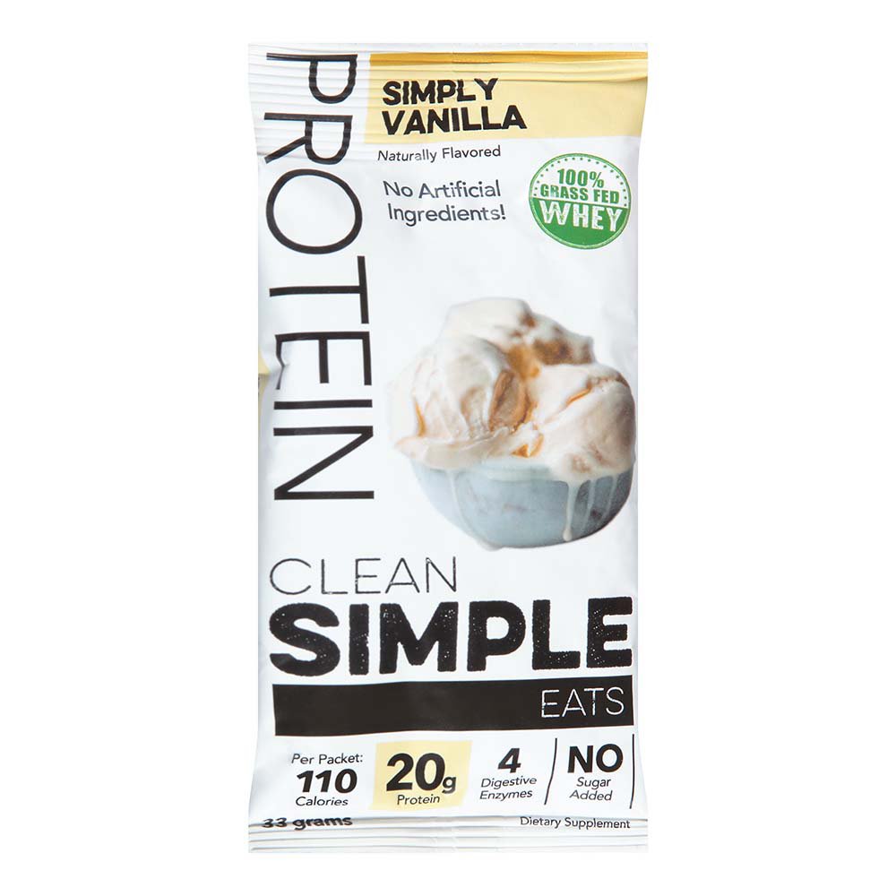 Clean Simple Eats 20g Protein Powder Packet - Simply Vanilla - Shop ...