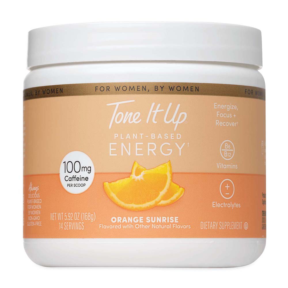 Tone It Up Plant-Based Energy - Orange Sunrise - Shop Diet & fitness at ...