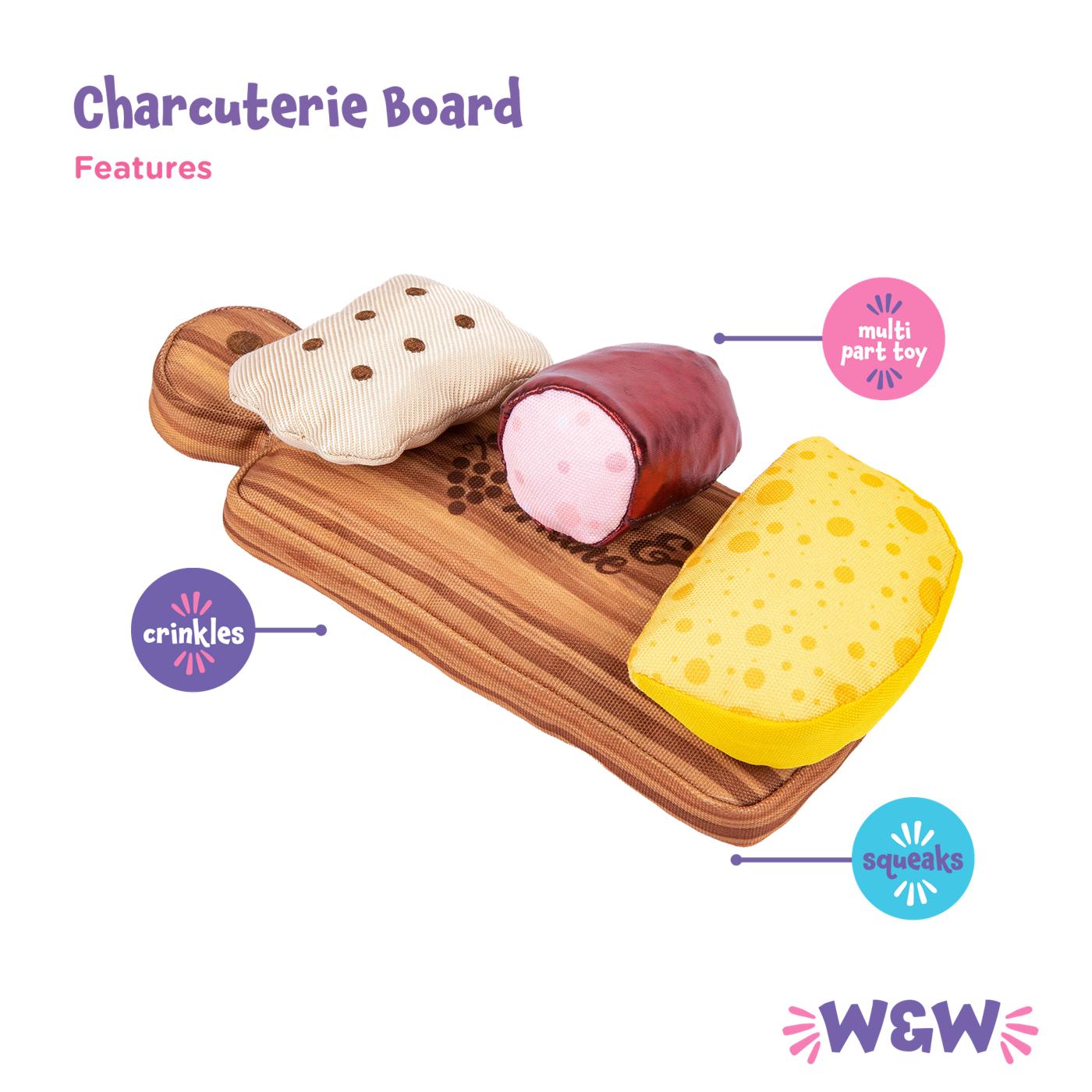 Woof & Whiskers Charcuterie Board Dog Toy - Shop Plush toys at H-E-B