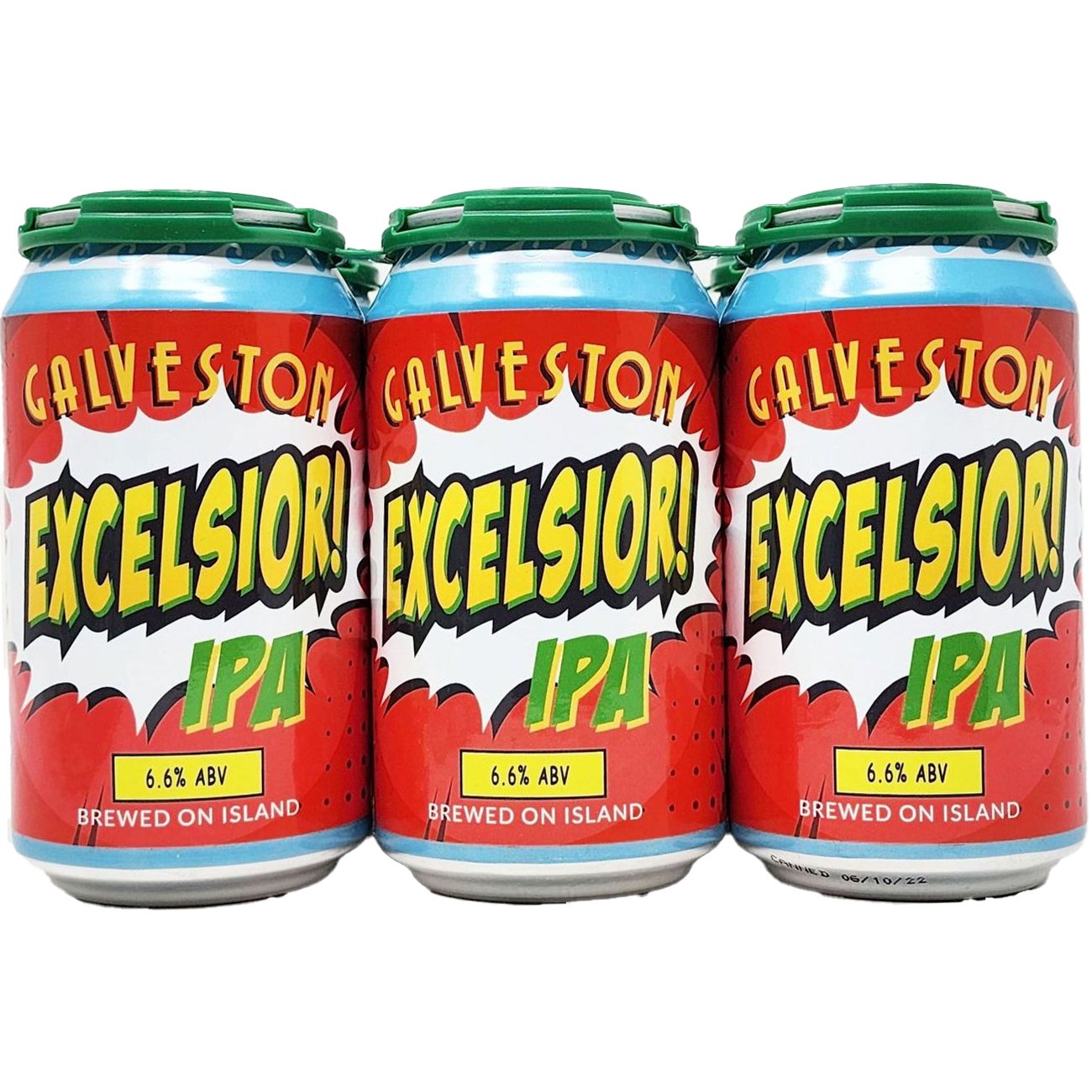 Galveston Island Brewing Excelsior IPA 6 pk Cans - Shop Beer at H-E-B