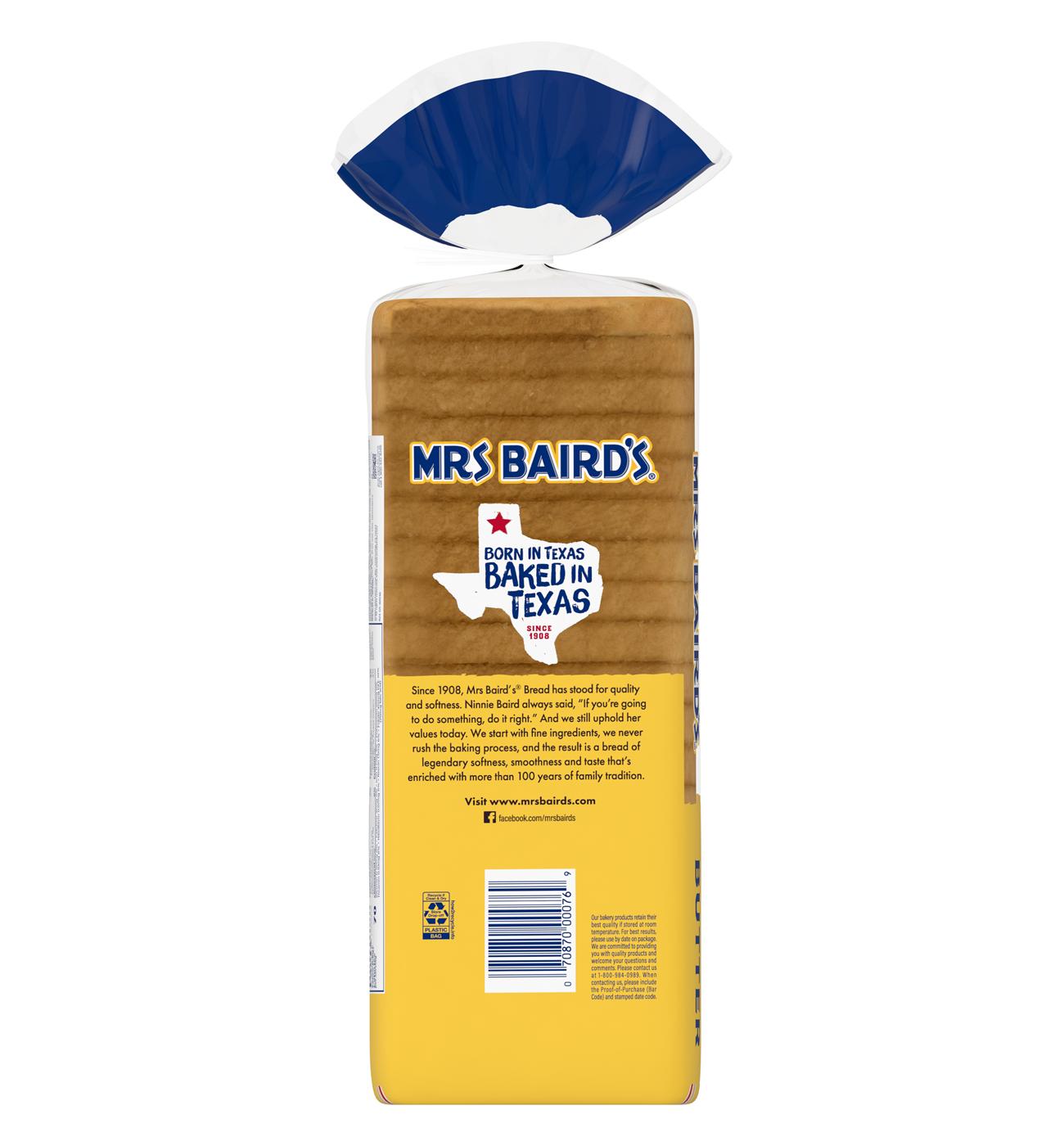 Mrs Baird's Butter Bread - Shop Sliced bread at H-E-B