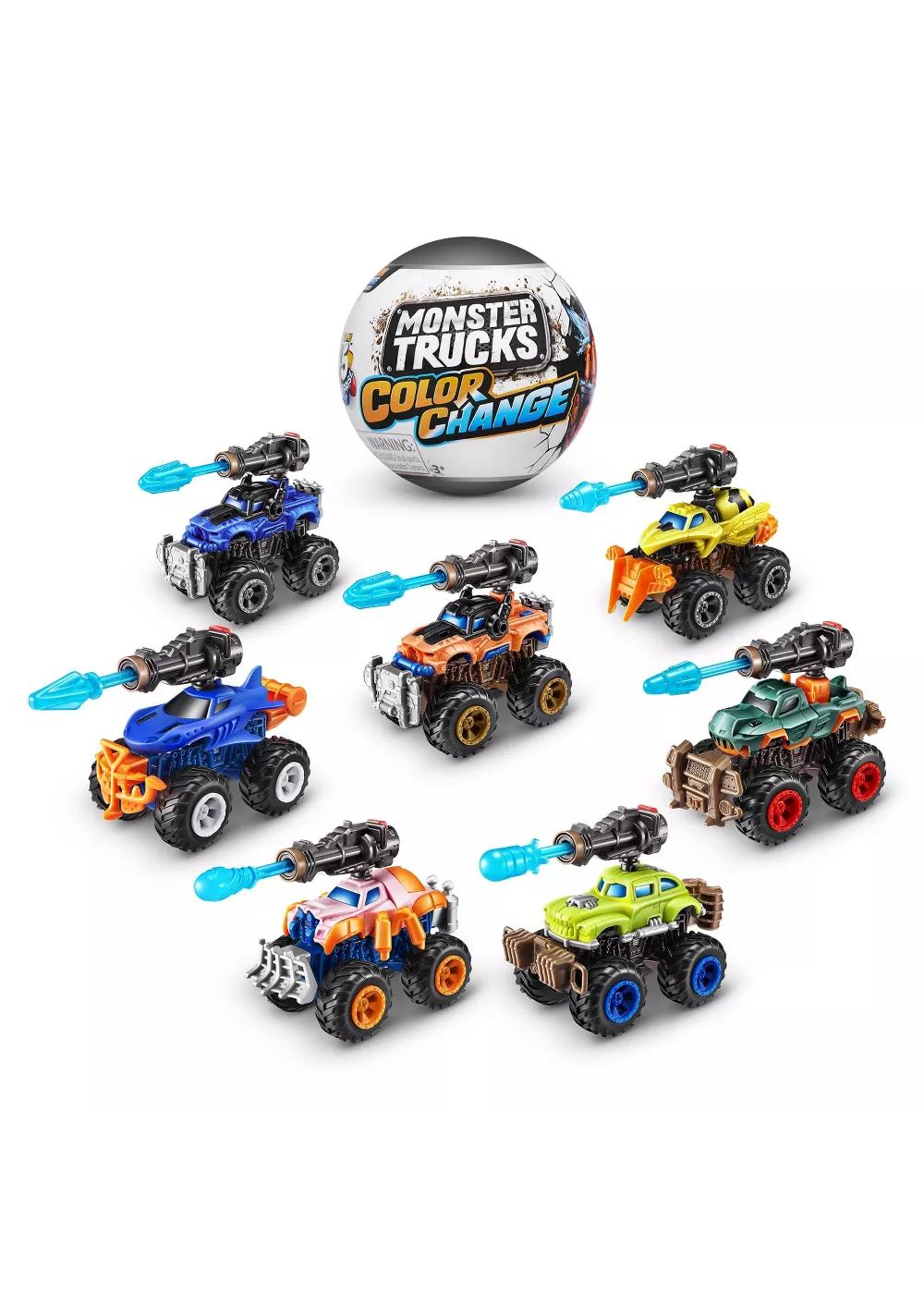 Zuru 5 Surprise Monster Trucks Color Change Capsule - Shop Action ...