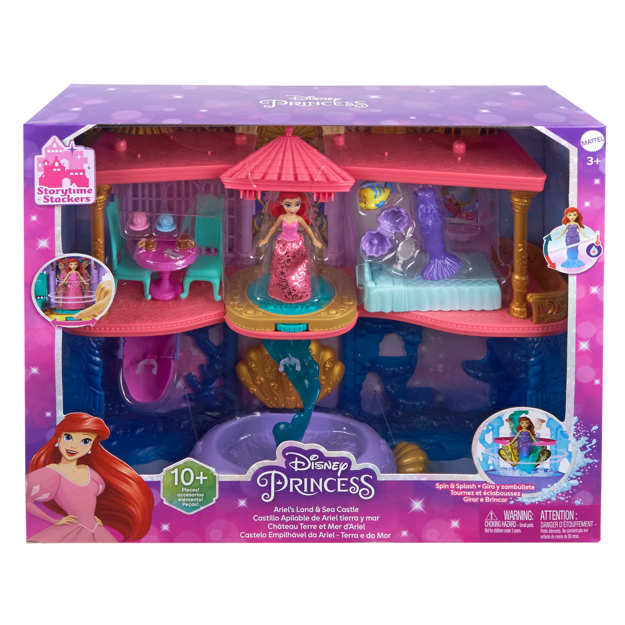 Mattel Disney Princess Ariel's Land & Sea Castle - Shop Playsets at H-E-B