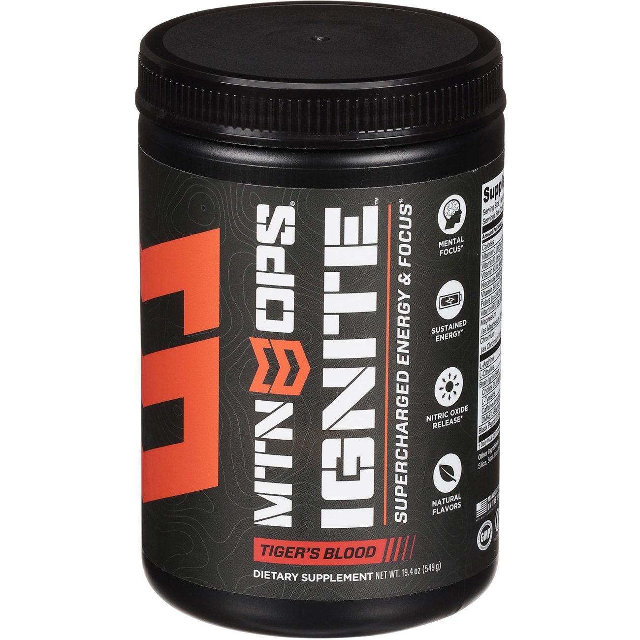 MTN OPS Ignite Energy Drink Mix - Tigers Blood - Shop Diet & fitness at ...