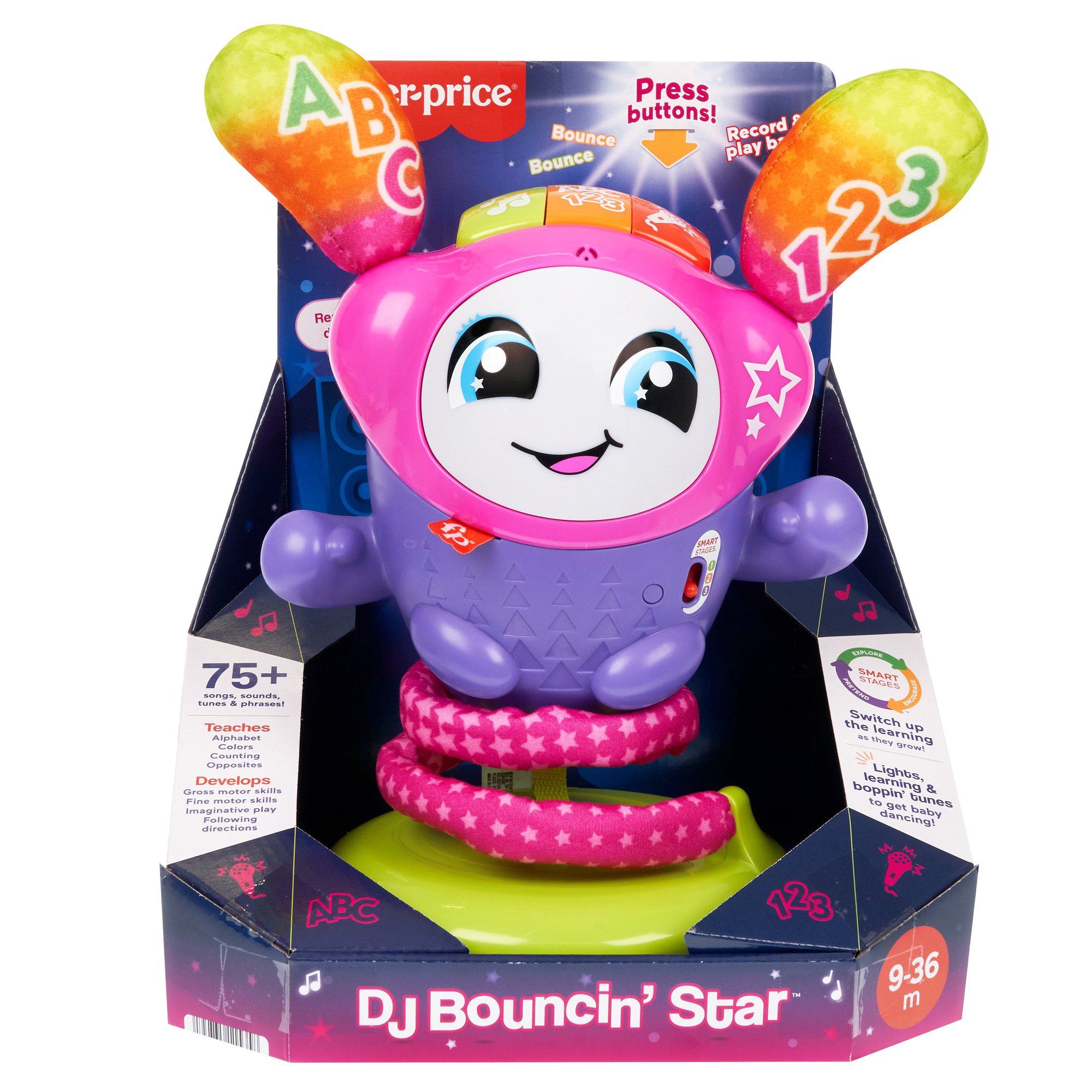 Fisher-Price DJ Bouncin Star - Shop Baby toys at H-E-B