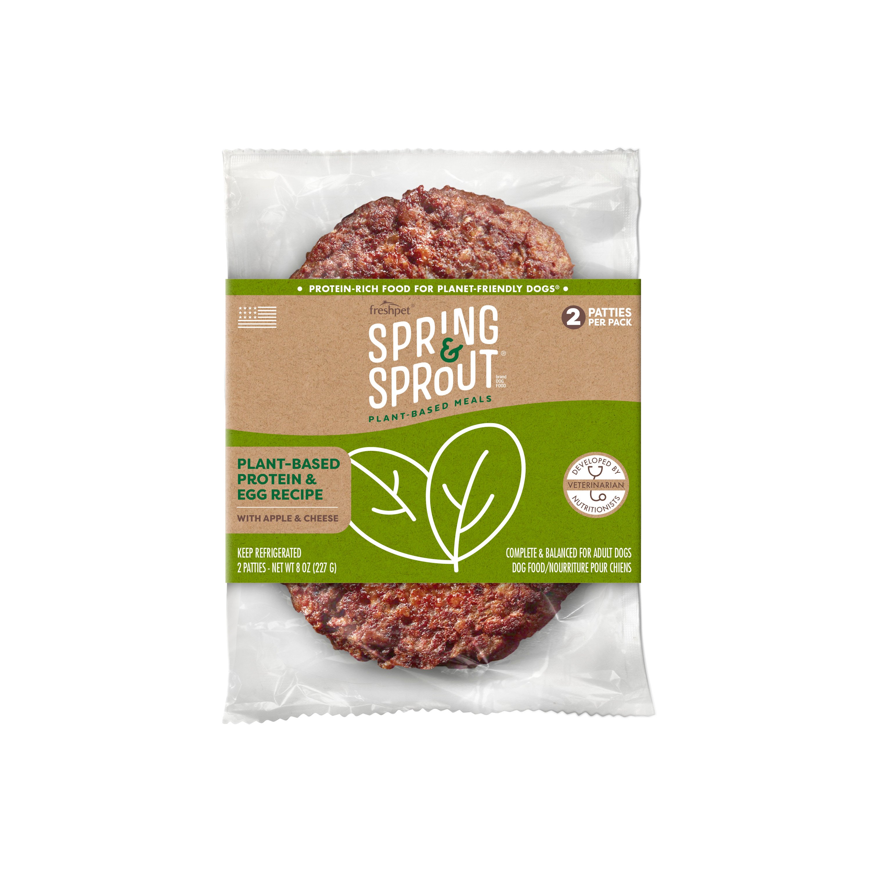 Freshpet Spring & Sprout Plant-Based Patties Wet Dog Food - Shop Dogs ...