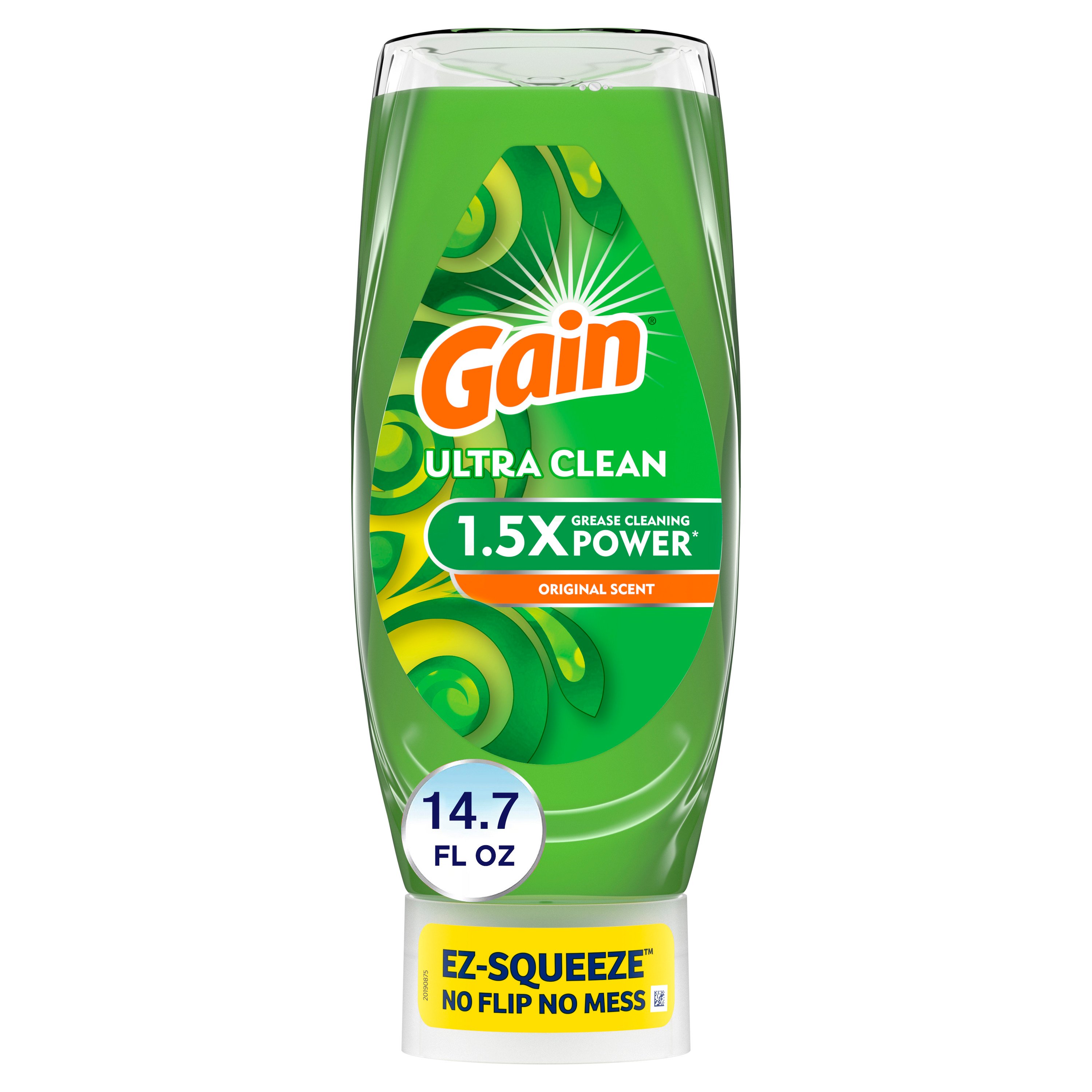 Gain Ultra Clean Ez-Squeeze Original Scent Liquid Dish Soap - Shop Dish soap & detergent at H-E-B