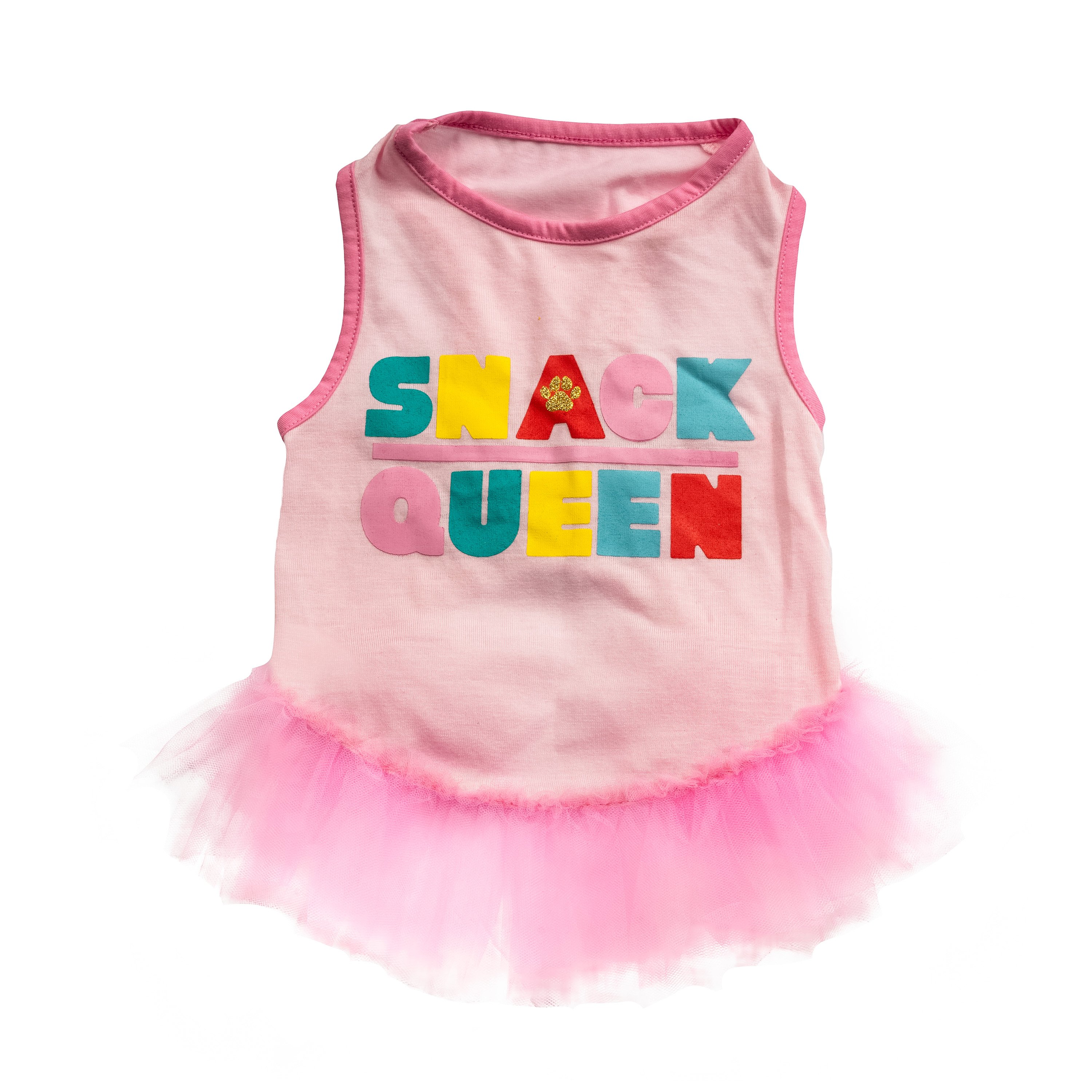 Simply Dog Pink Snack Queen Tutu Dress Small - Shop Clothes at H-E-B