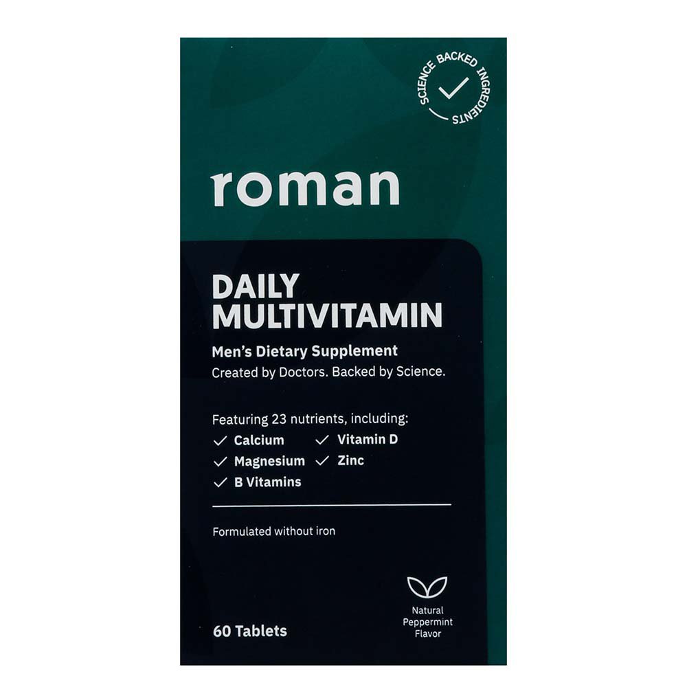 Roman Daily Multivitamin Men's Dietary Supplement - Shop Multivitamins ...