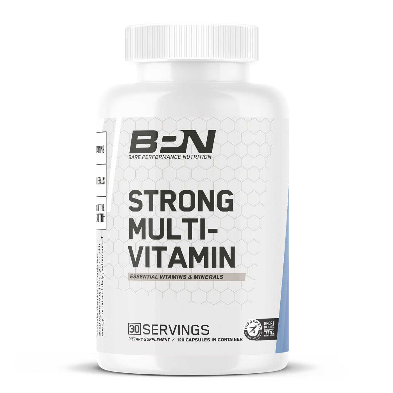 Bare Performance Nutrition Strong Multi-Vitamin Capsules, 120 ct ...