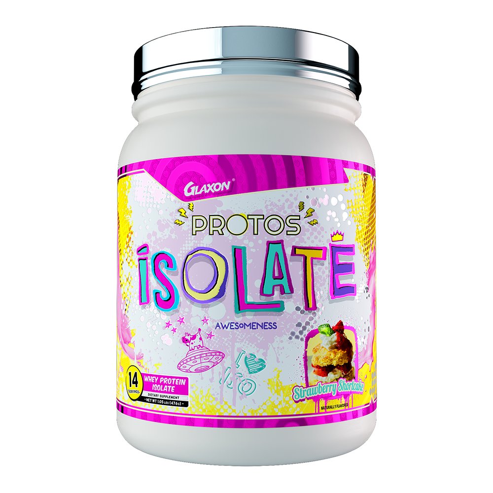 Glaxon Protos Whey 26g Protein Isolate - Strawberry Shortcake - Shop ...