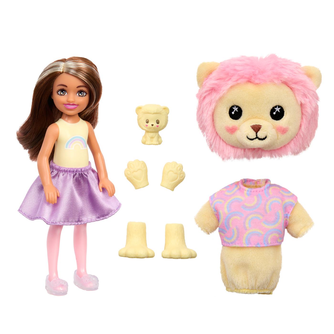 Barbie Cutie Reveal Cozy Cute Tees Chelsea Doll - Plush Lion - Shop ...
