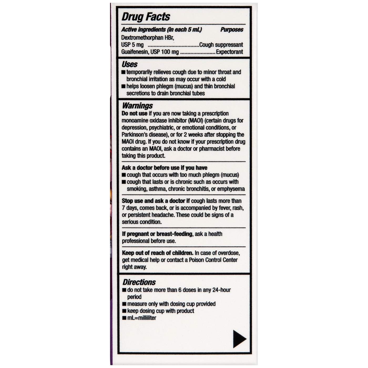 Pediacare Children's Cough & Congestion Liquid - Grape - Shop Cough ...