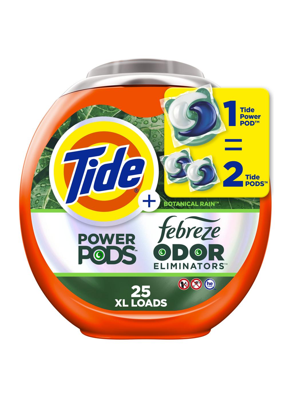 Tide Power PODS Febreze Odor Eliminator Sport HE Laundry Detergent Pacs - Shop Detergent at H-E-B