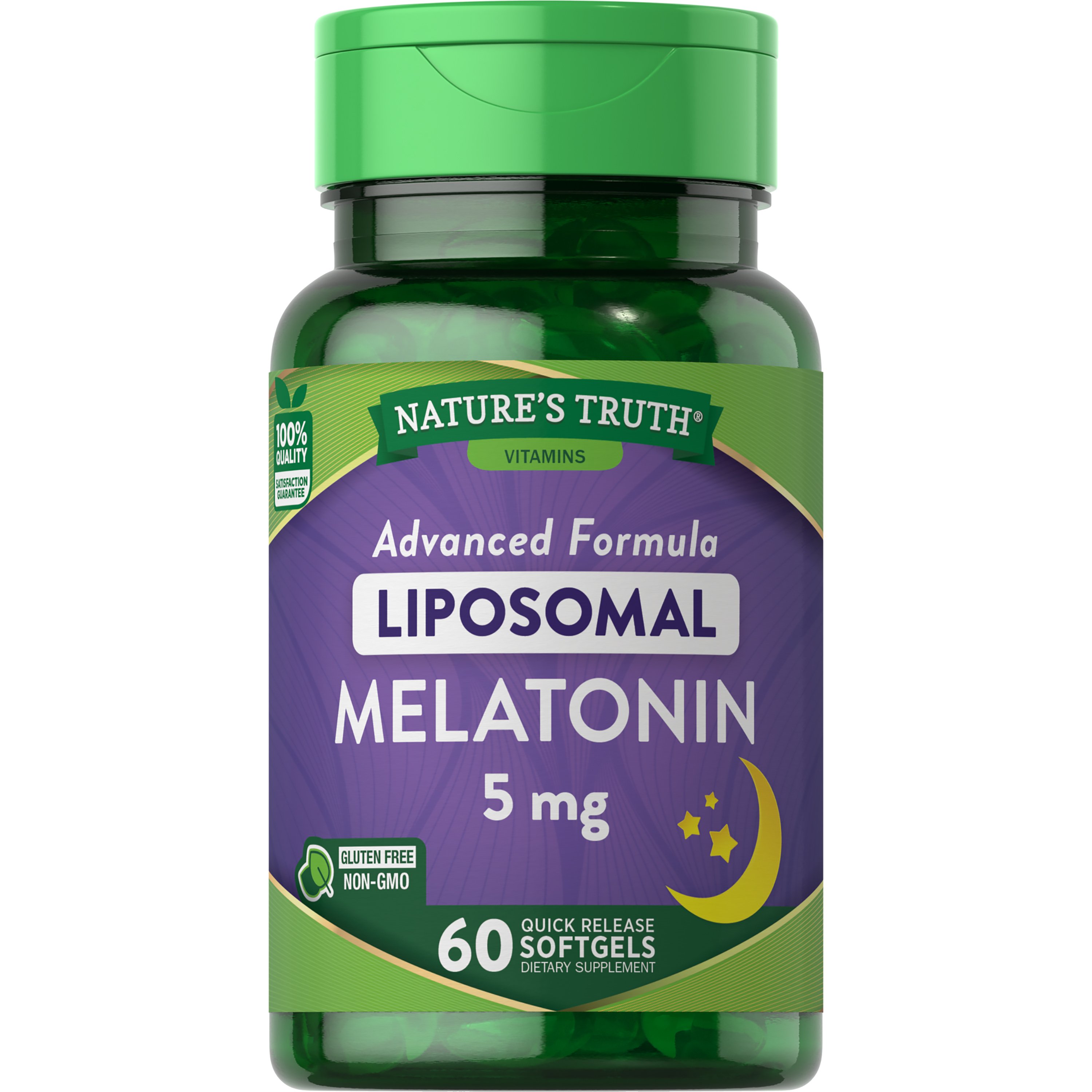 Nature's Truth Liposomal Melatonin Softgels - 5 mg - Shop Diet ...