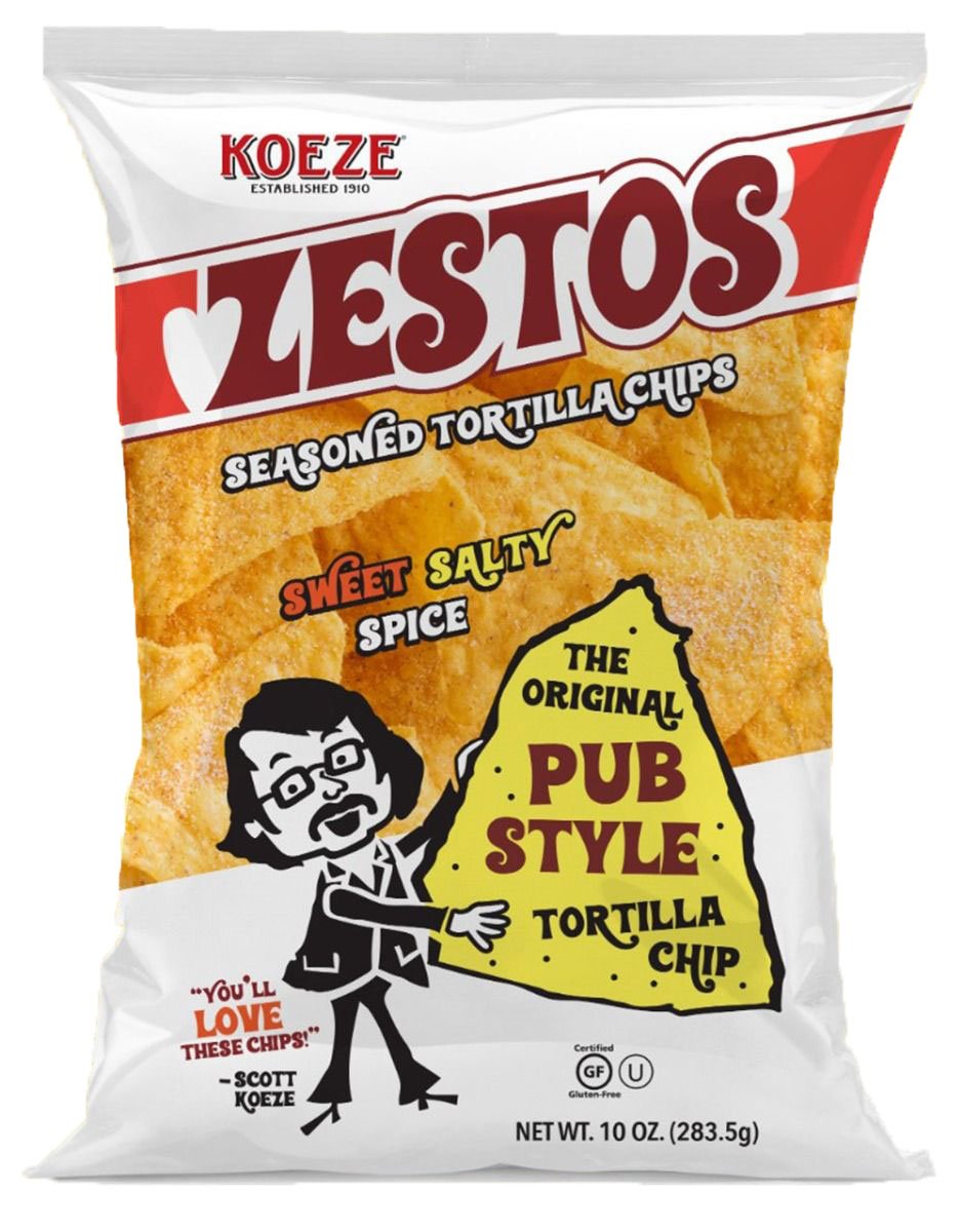 Koeze Zestos Pub Style Tortilla Chips, 10 oz | Central Market - Really ...
