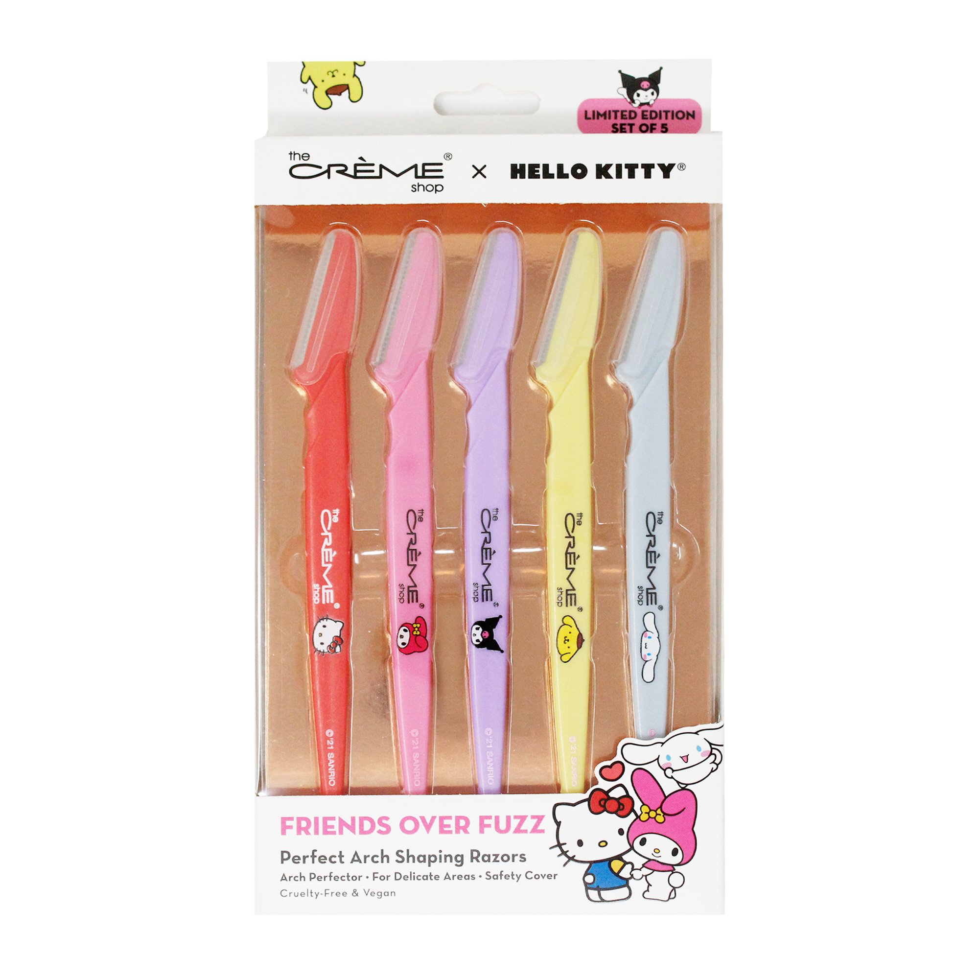 The Crème Shop X Hello Kitty Friends Over Fuzz Razors - Shop Makeup ...
