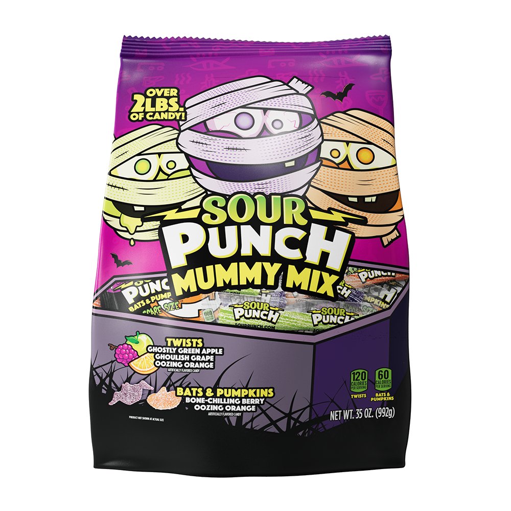 Sour Punch Mummy Mix Halloween Candy - Shop Candy at H-E-B