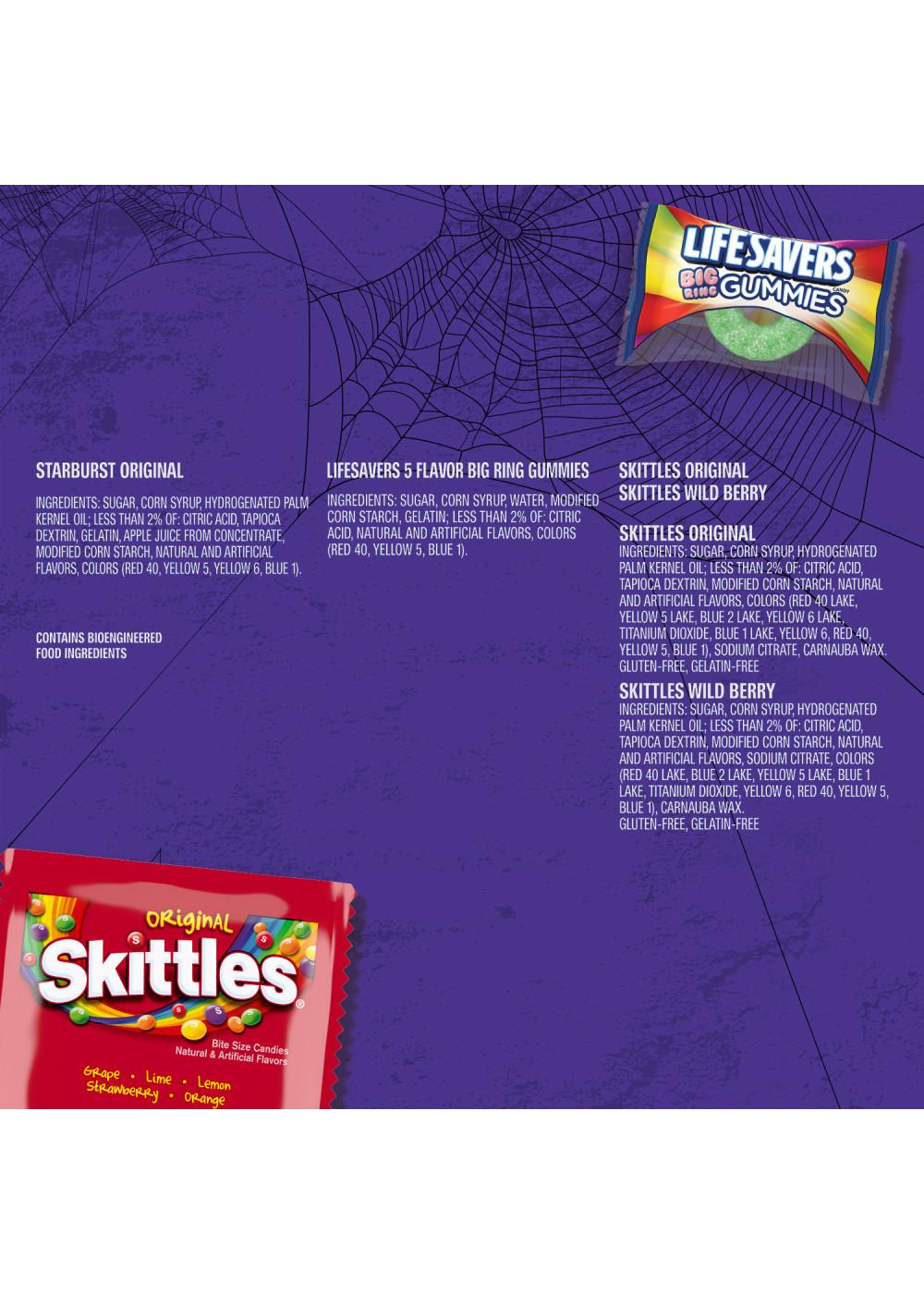 Skittles, Starburst & Life Savers Assorted Halloween Candy - Shop Candy ...