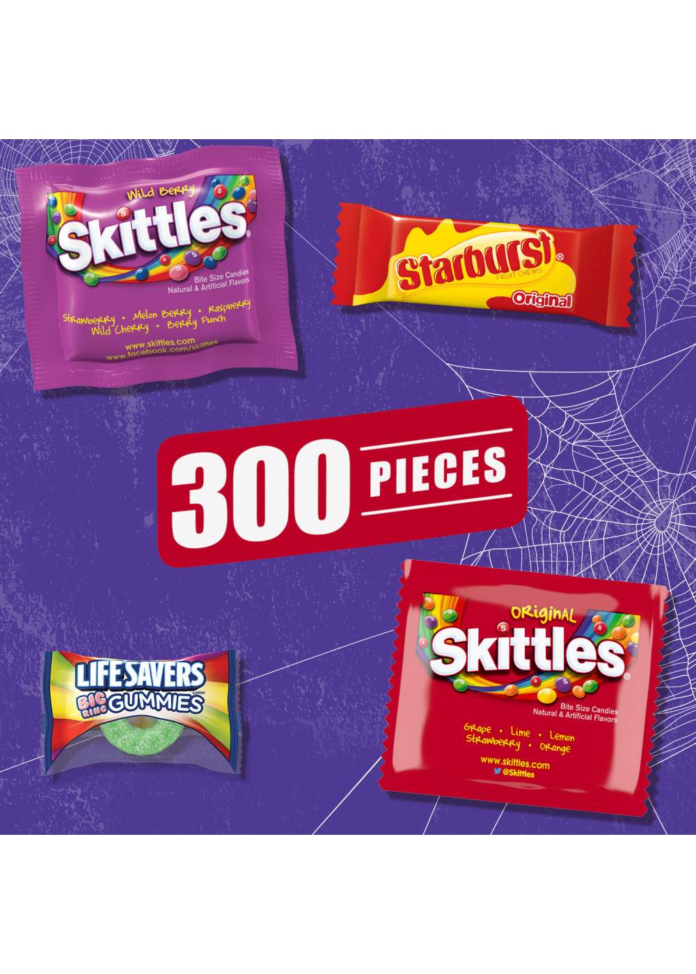 Skittles, Starburst & Life Savers Assorted Halloween Candy - Shop Candy ...