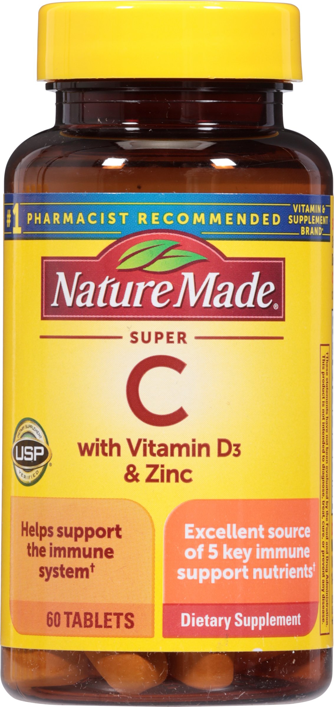 Nature Made Super C Tablets - Shop Vitamins A-Z at H-E-B