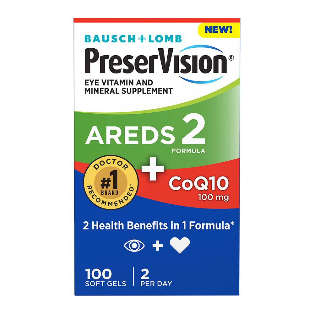 PreserVision AREDS2 + CoQ10 Softgels - Shop Multivitamins at H-E-B