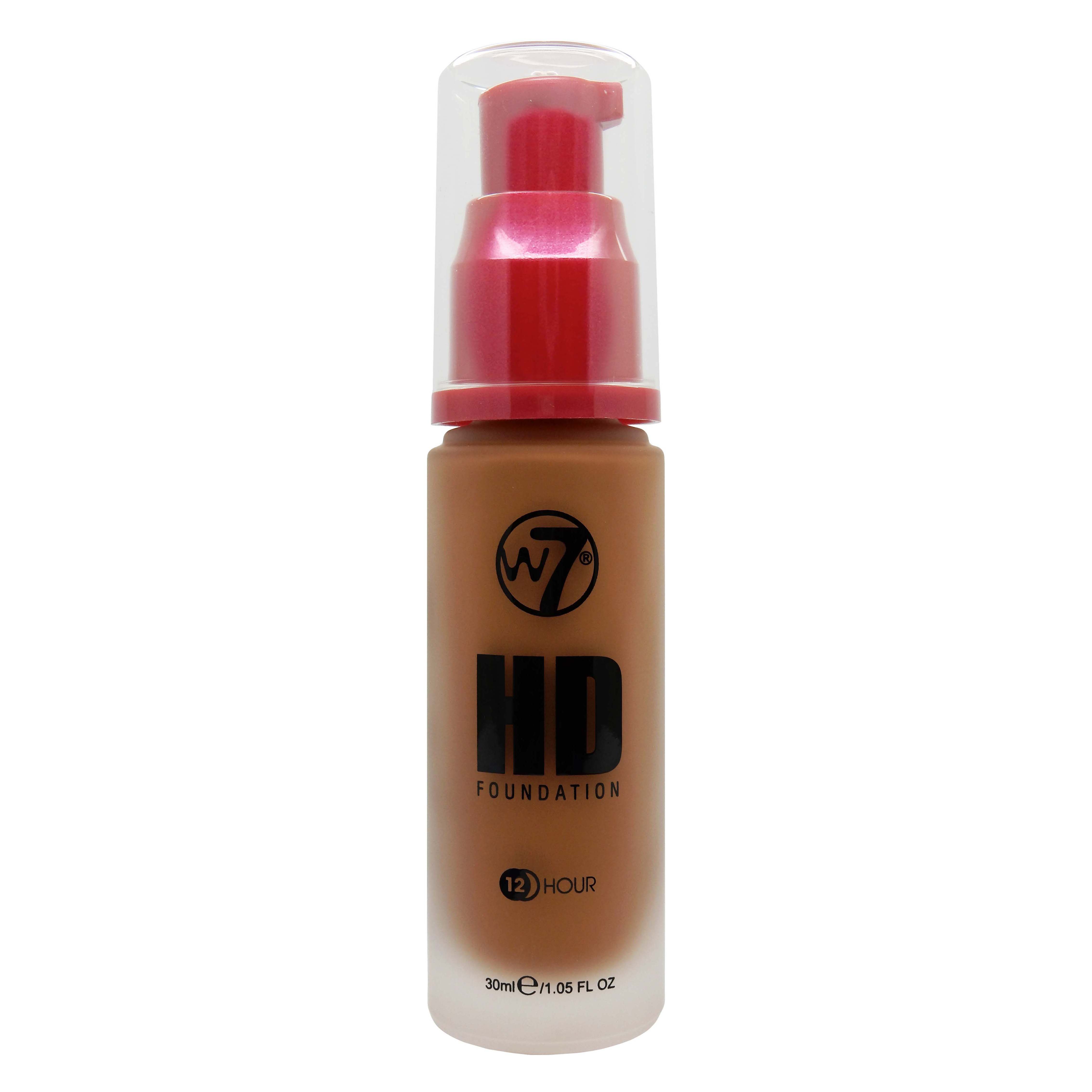 W7 High Definition Foundation - Hazelnut - Shop Foundation at H-E-B