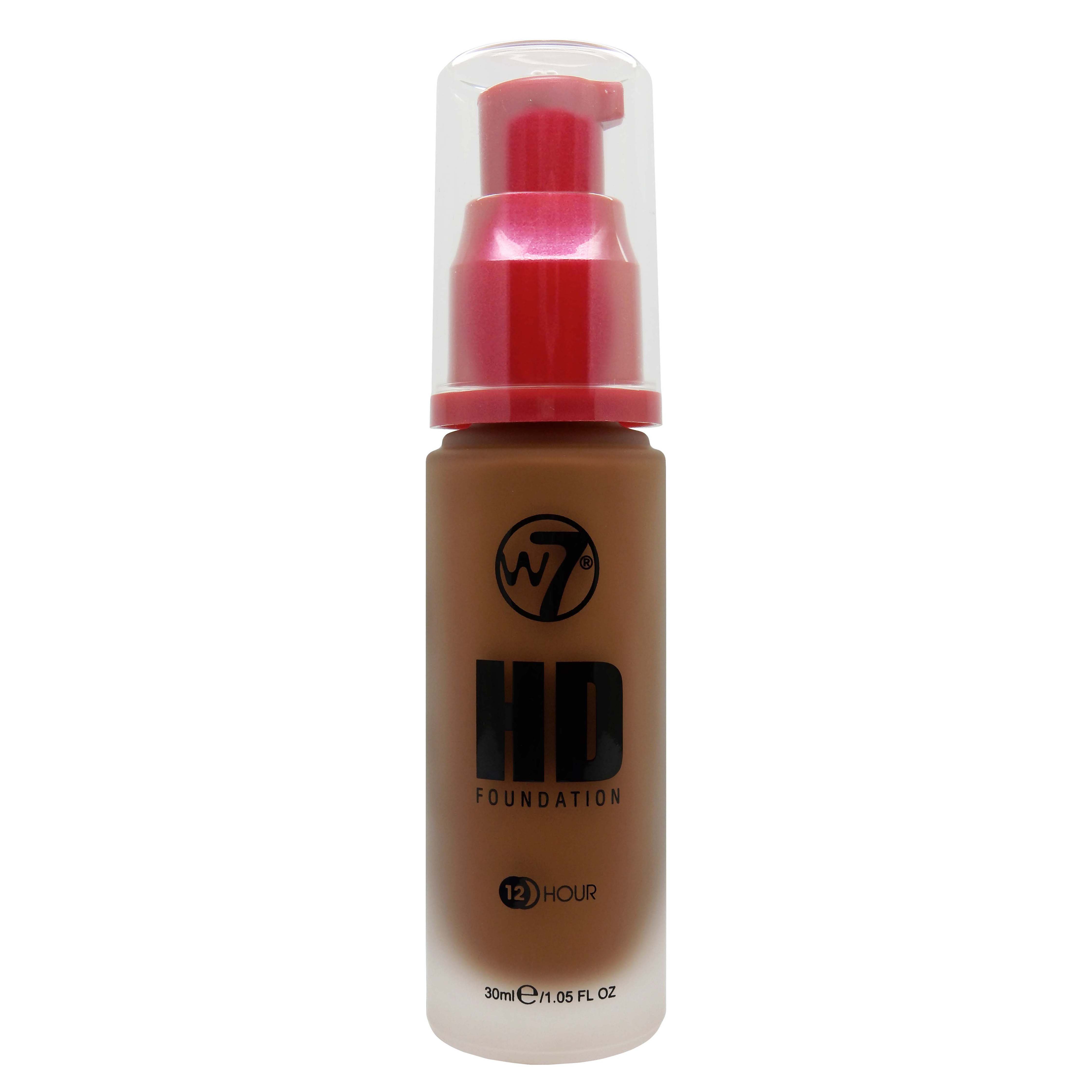 W7 High Definition Foundation - Hot Chocolate - Shop Foundation at H-E-B