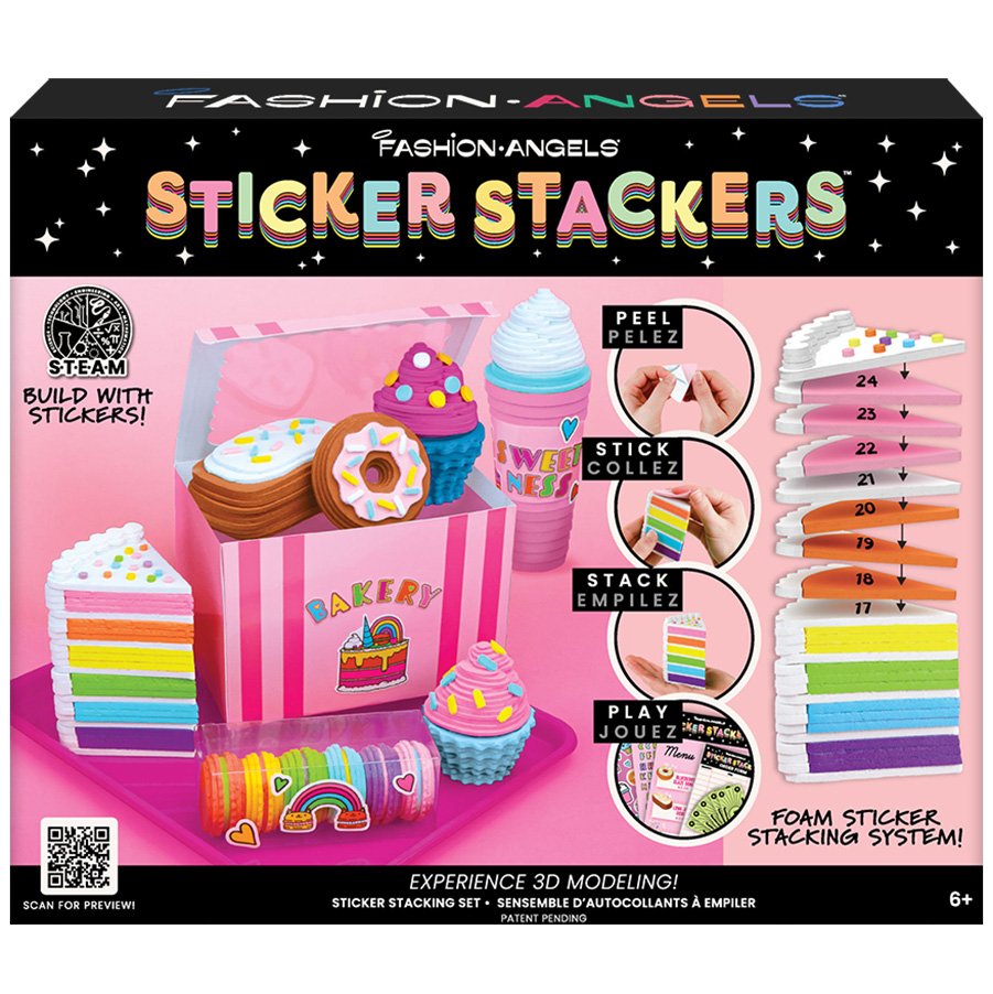 Fashion Angels Foam 3D Sticker Stackers Set - Shop School & Office ...