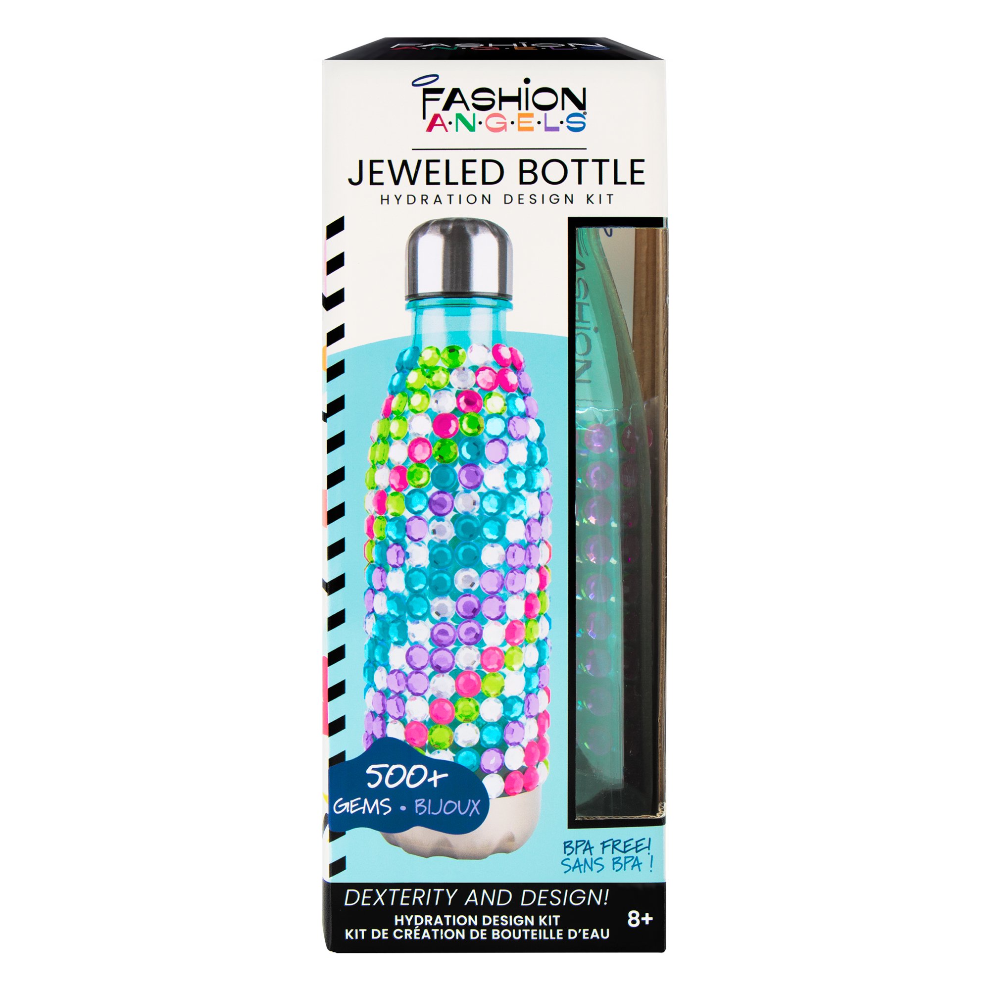 Fashion Angels Jeweled Bottle Hydration Design Kit - Shop Kits at H-E-B