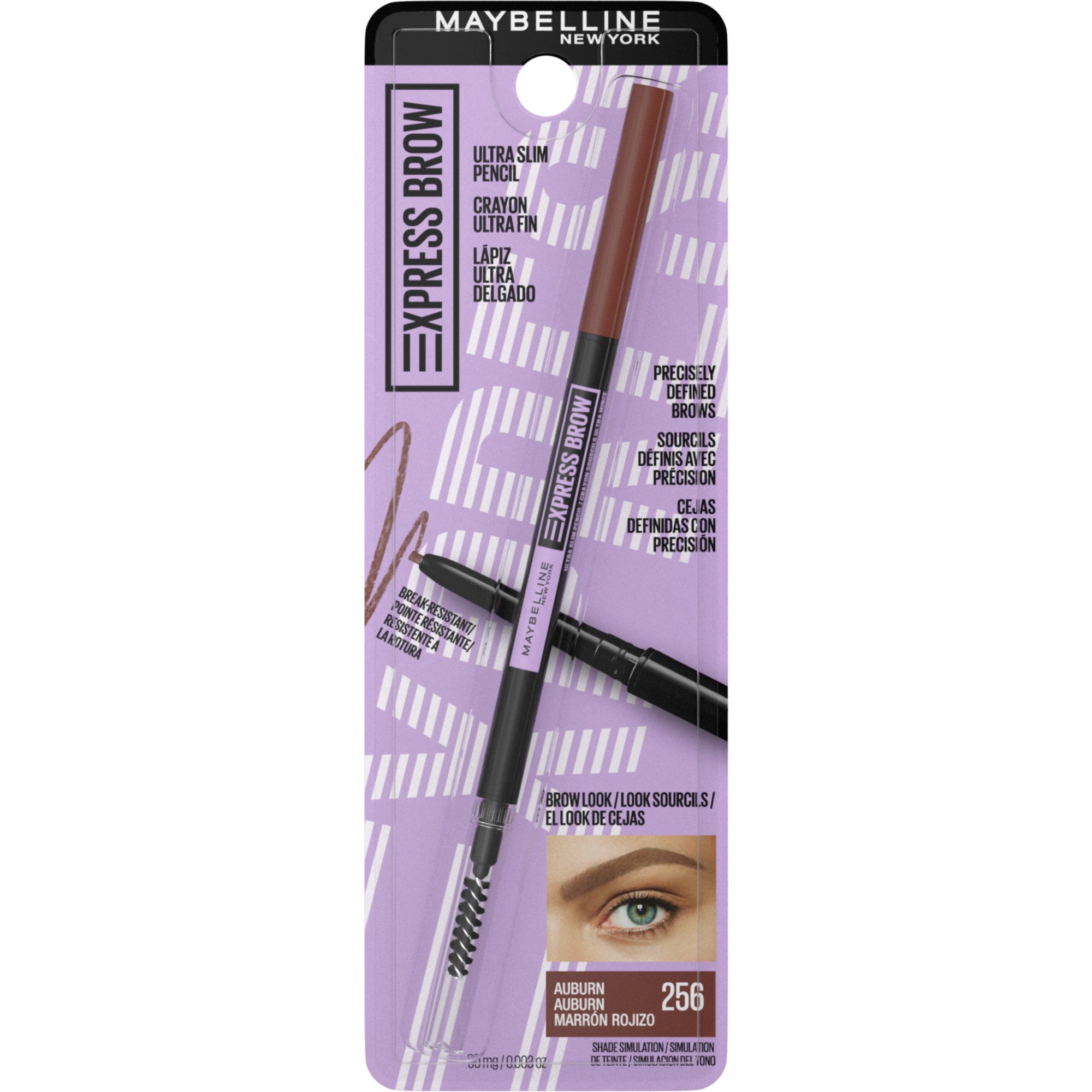 Maybelline Express Brow Ultra Slim Pencil - Auburn - Shop Brow pencils ...