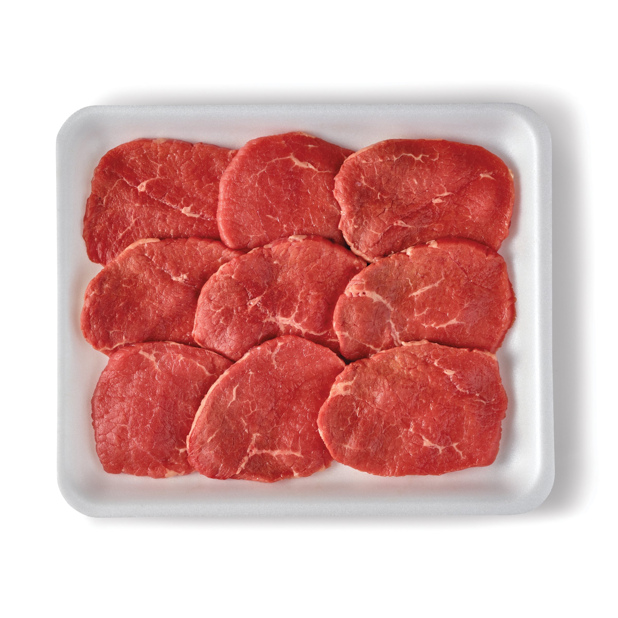 Fresh Thin Boneless Beef Eye Of Round Steak, Texas-Size Pack - Shop ...
