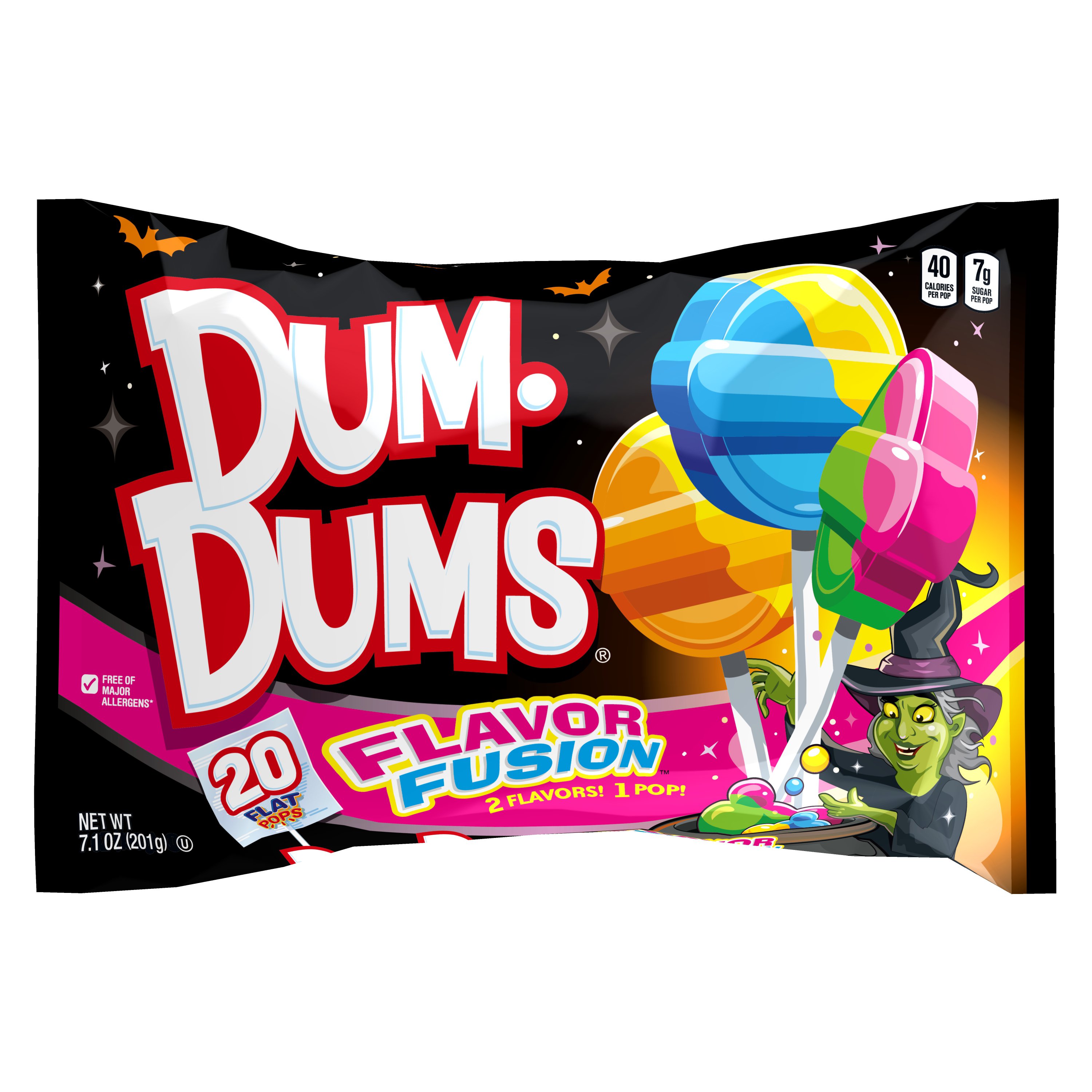 Dum Dums Flavor Fusion Flat Pops - Shop Candy at H-E-B