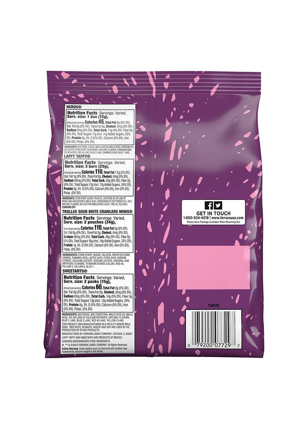 Nerds, Laffy Taffy, Trolli, & SweeTARTS Assorted Halloween Candy - Shop ...