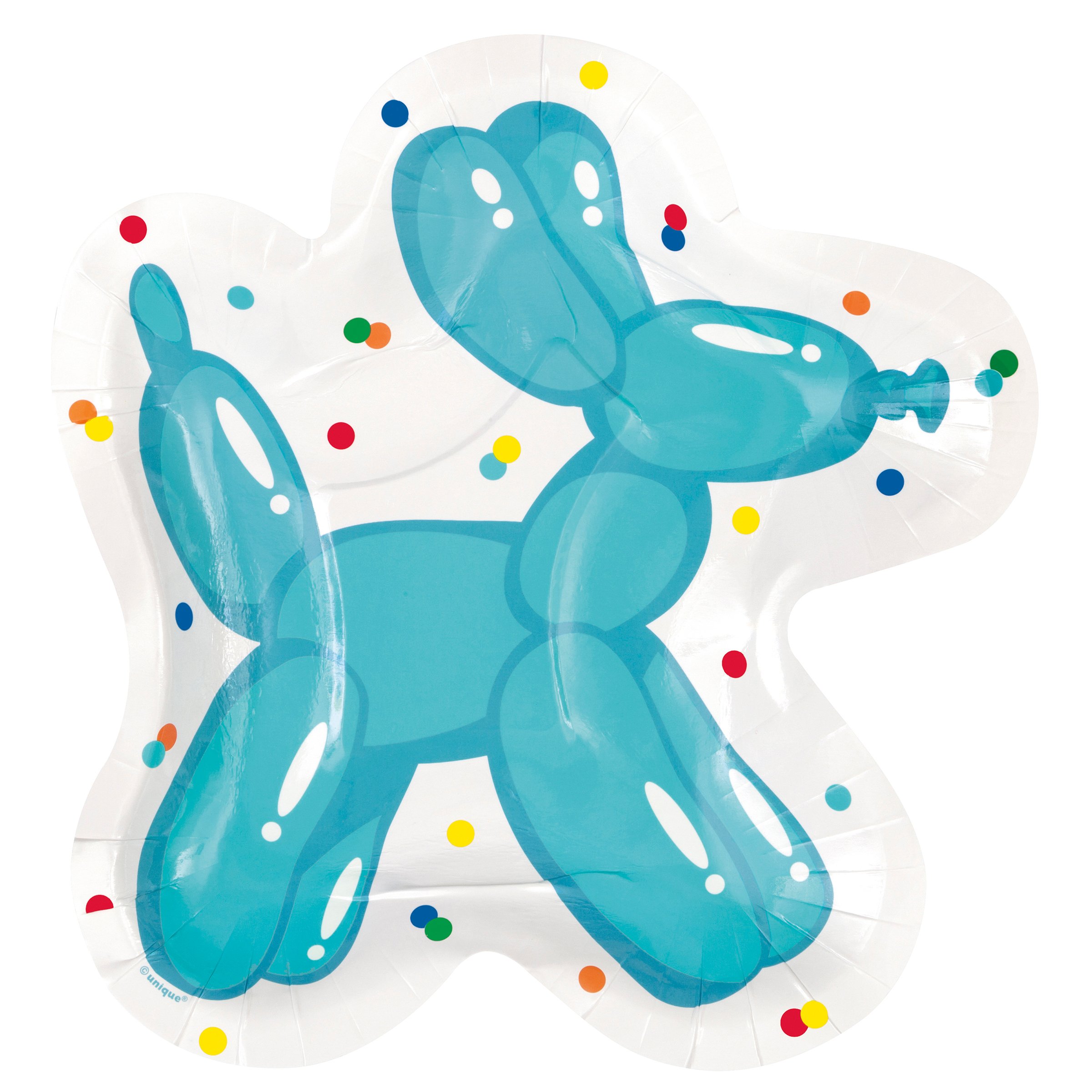 Unique Balloon Dog Shaped Disposable Paper Plates - Shop Party decor at ...