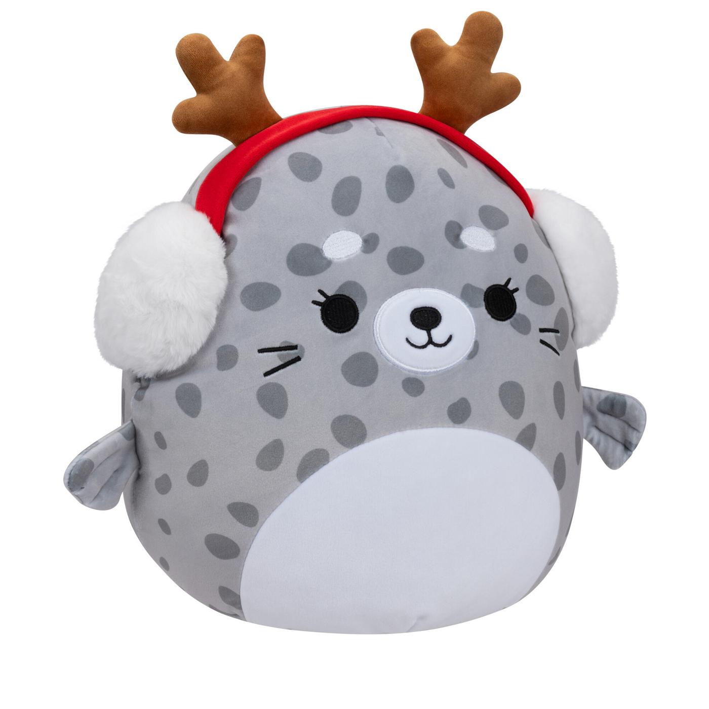 Squishmallows Christmas Snow Leopard Plush - Shop Plush toys at H-E-B
