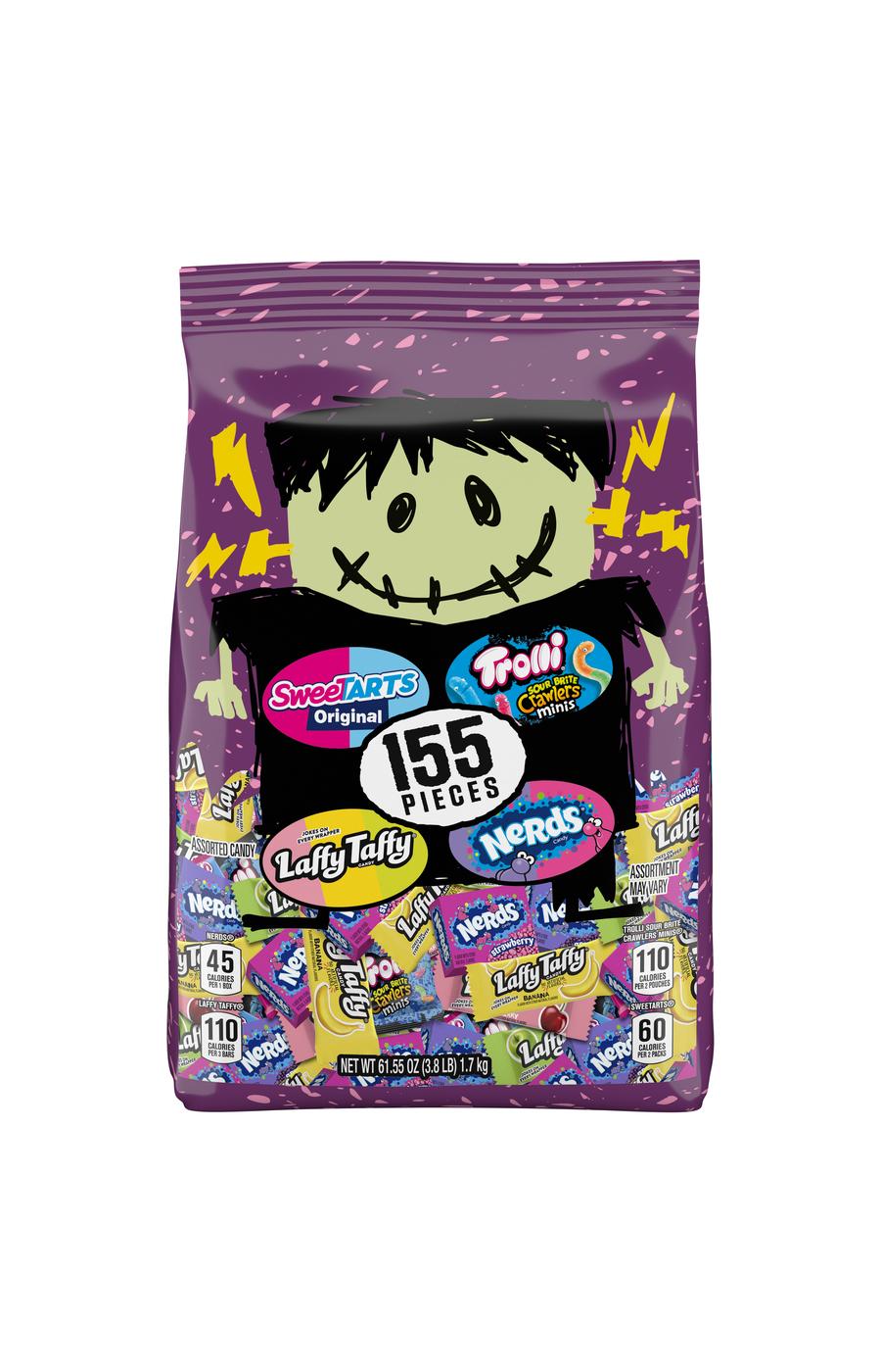 SweeTARTS, Trolli, Laffy Taffy & Nerds Assorted Halloween Candy - Shop ...
