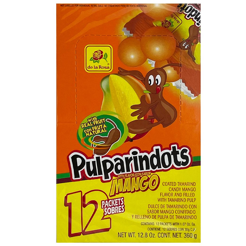 De La Rosa Mango Flavor Pulparindots Box Candy - Shop Candy at H-E-B