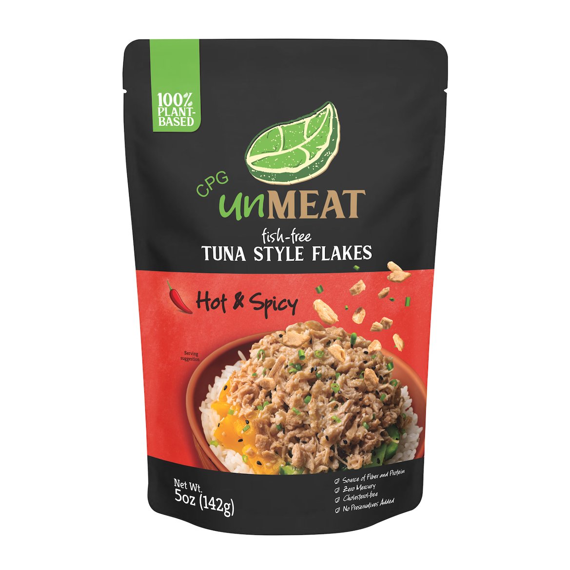 Unmeat Fish-Free Tuna Style Flakes - Hot & Spicy - Shop Seafood at H-E-B