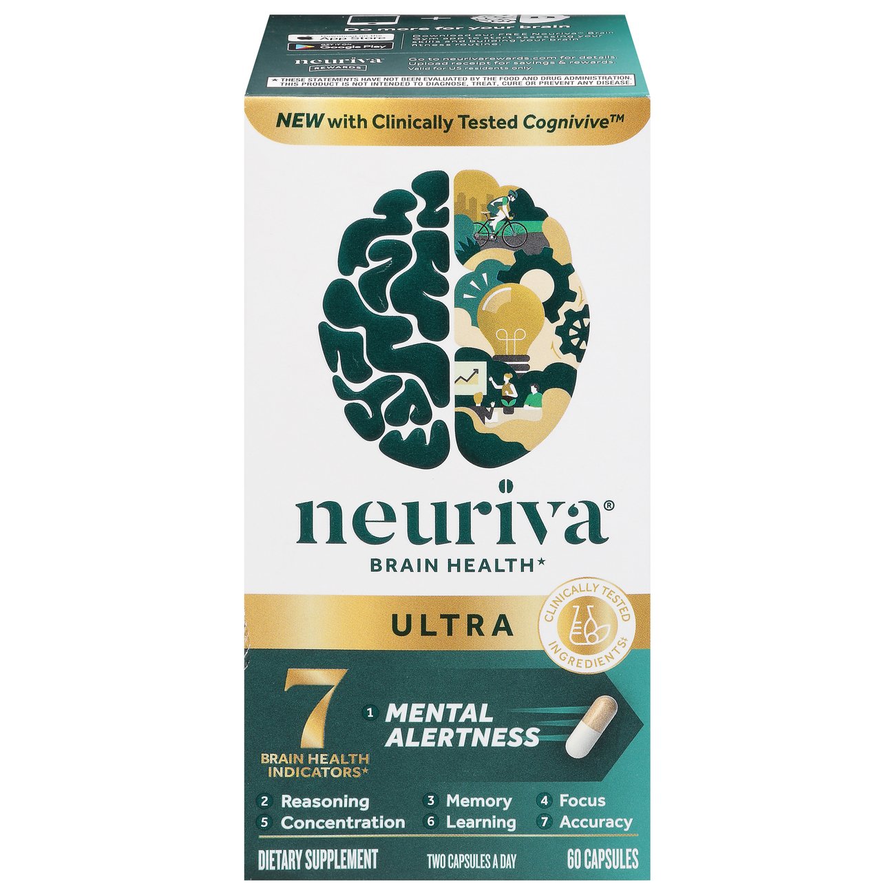Neuriva Ultra Brain Health Capsules - Shop Diet & fitness at H-E-B