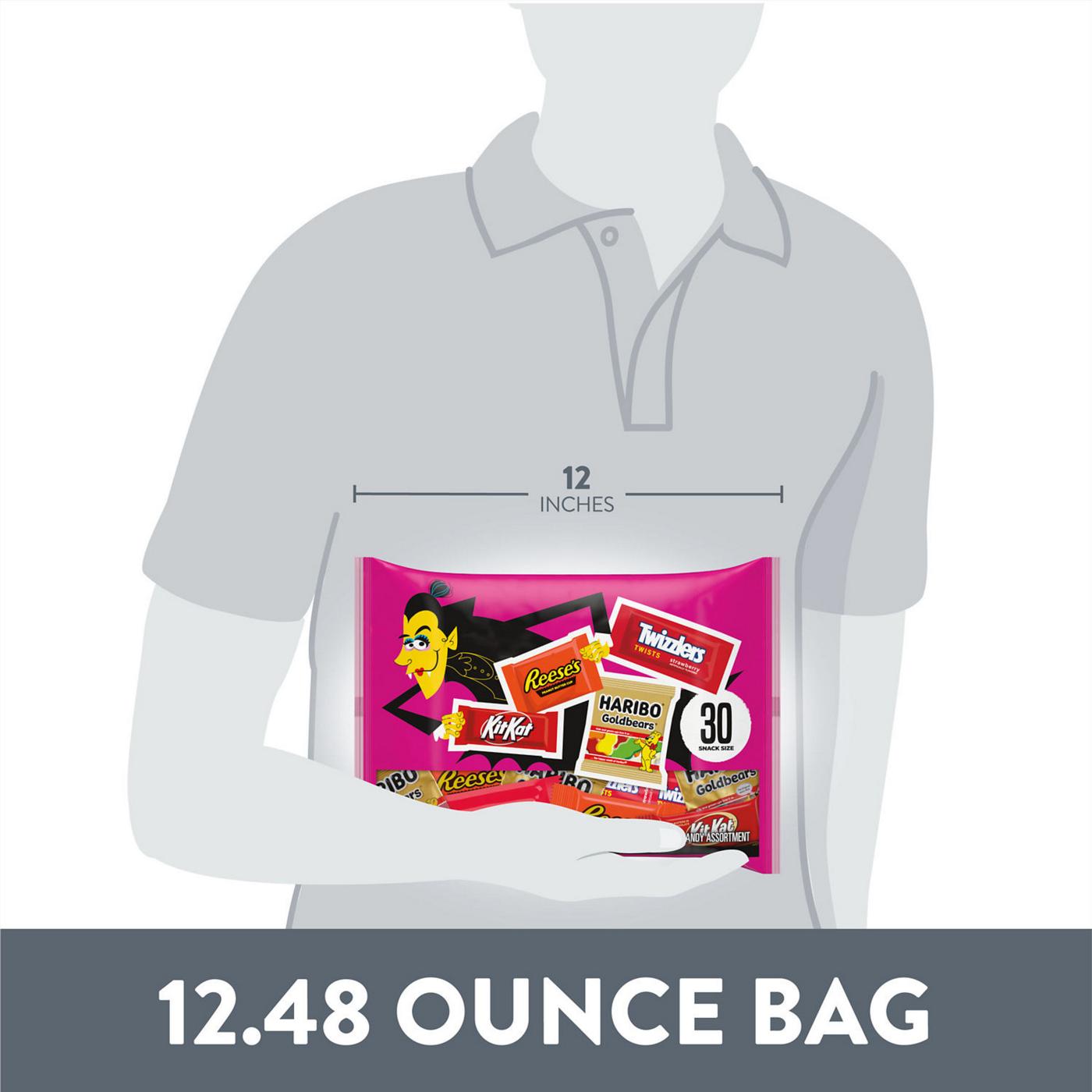 Reese's, Kit Kat, Twizzlers, & Haribo Assorted Snack Size Halloween ...