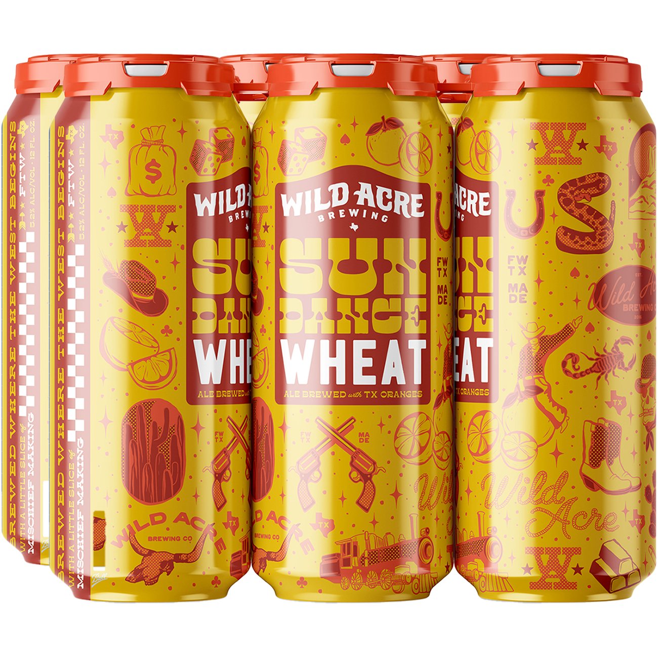 Wild Acre Brewing Sundance Wheat Ale Craft Beer 6 pk Cans - Shop Beer ...