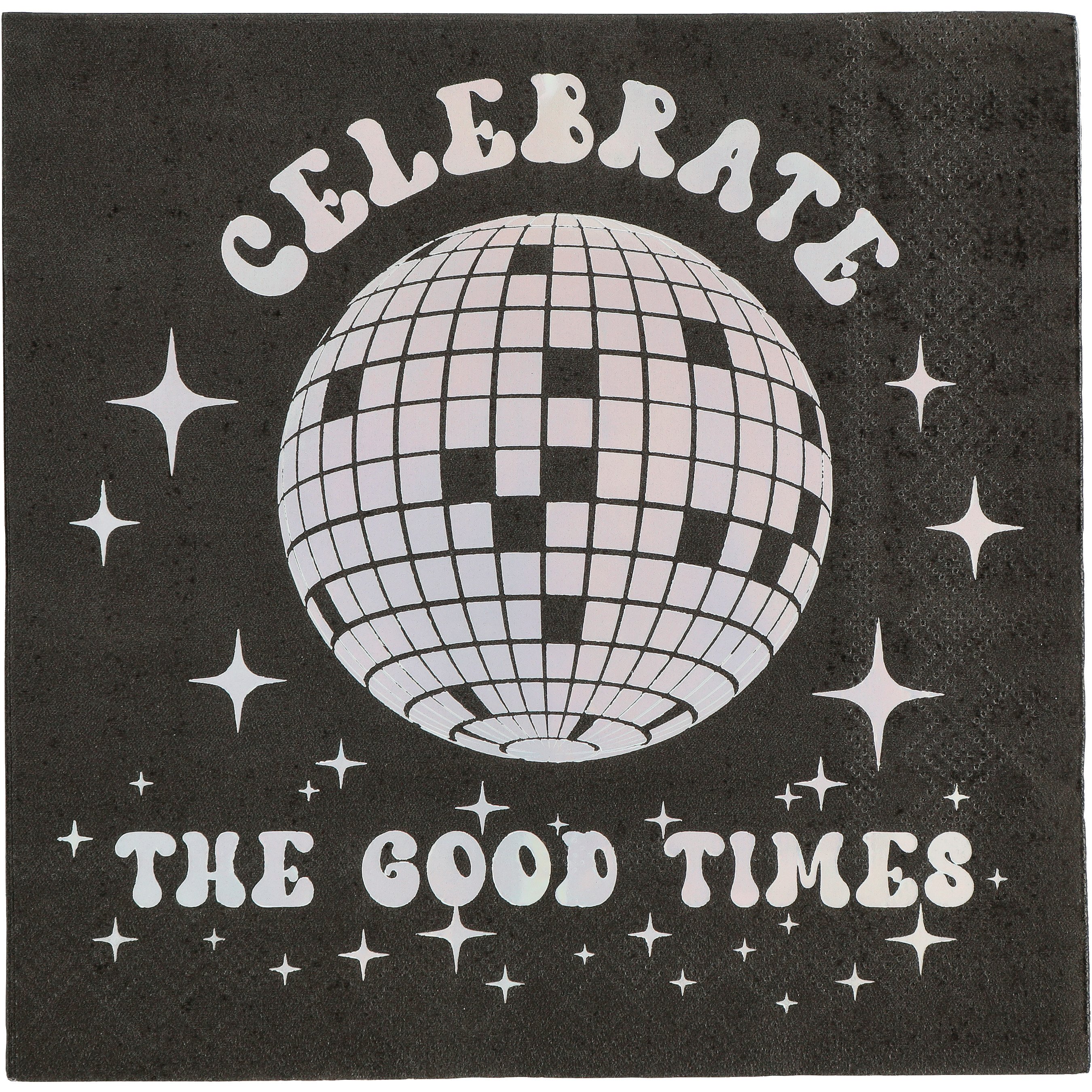 Destination Holiday Disco Ball New Years Party Paper Napkins - Shop ...