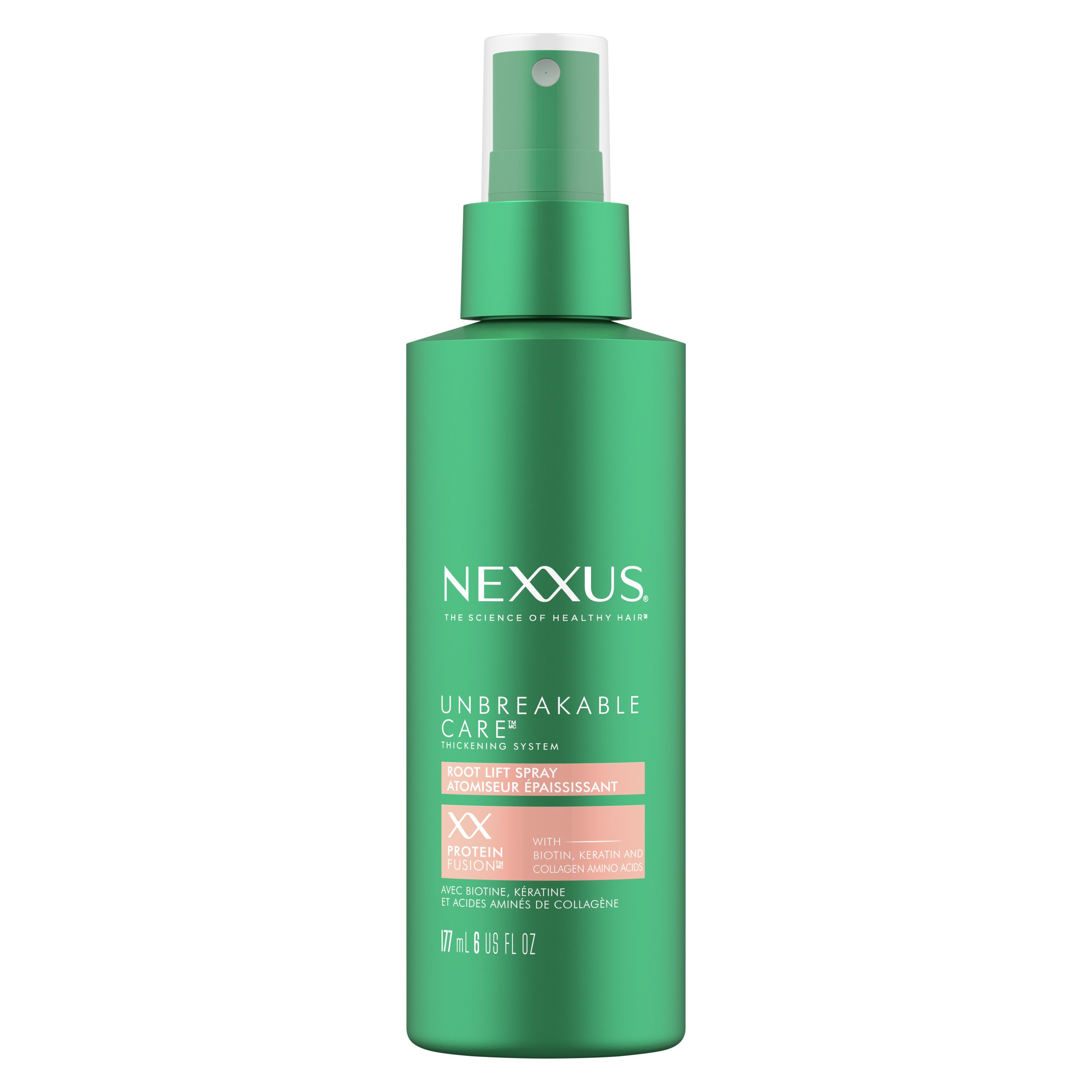 Nexxus Unbreakable Care Root Lift Hair Thickening Spray with Keratin ...