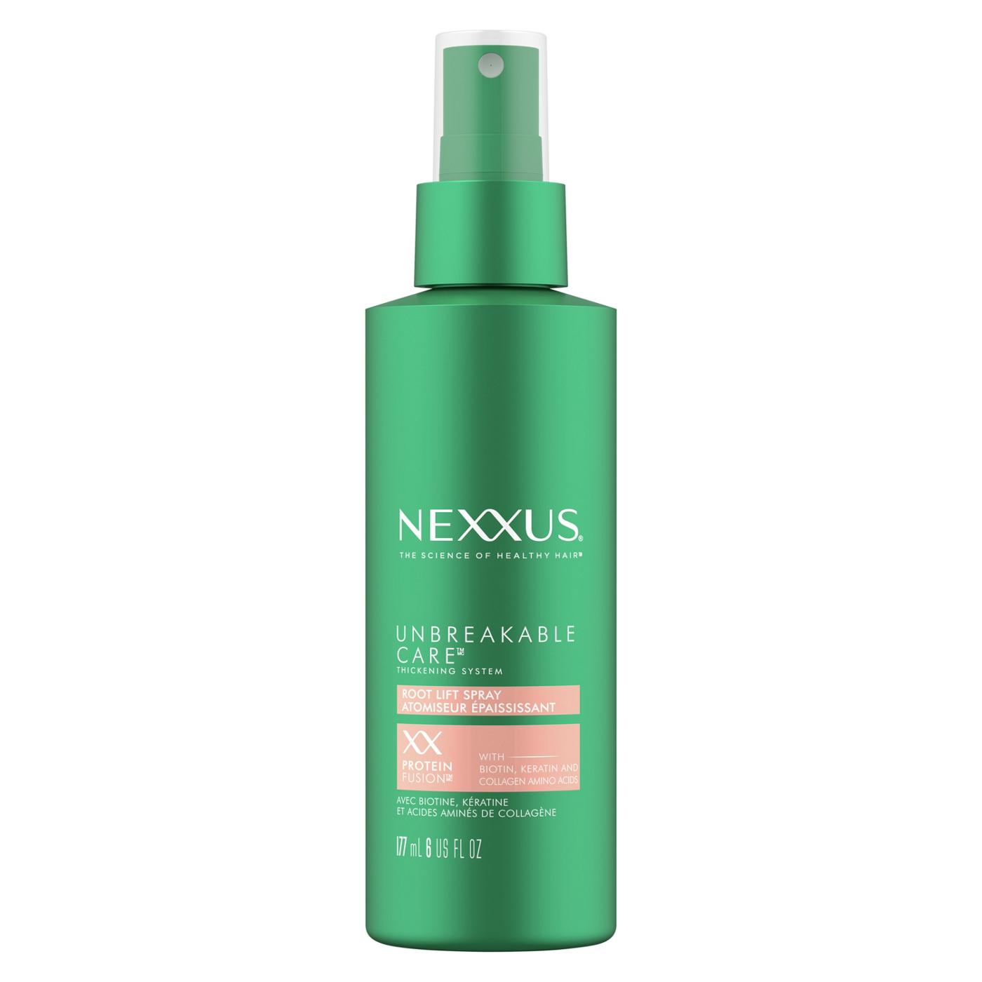 Nexxus Unbreakable Care Root Lift Hair Thickening Spray with Keratin ...